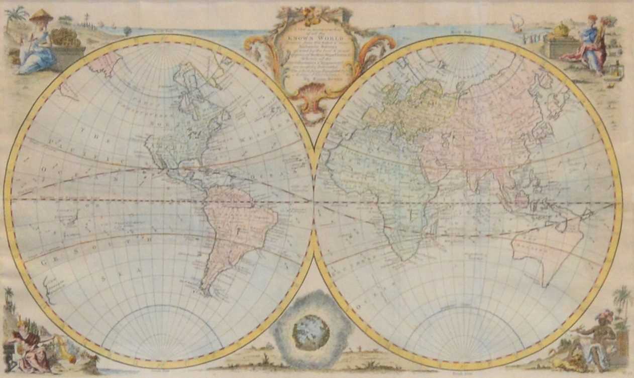 Lot 374 - Emanuel Bowen, A New and Accurate Map of All