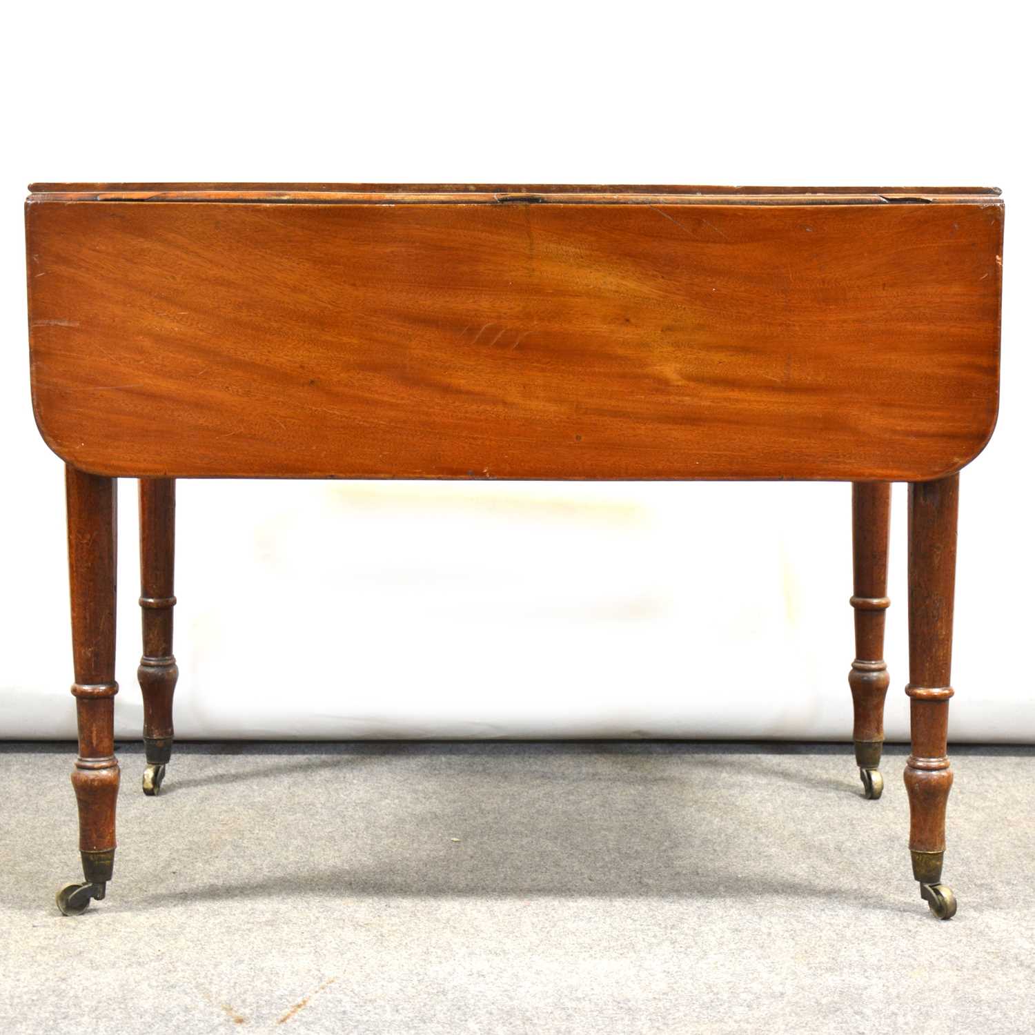 Lot 368 - Early Victorian mahogany Pembroke table,