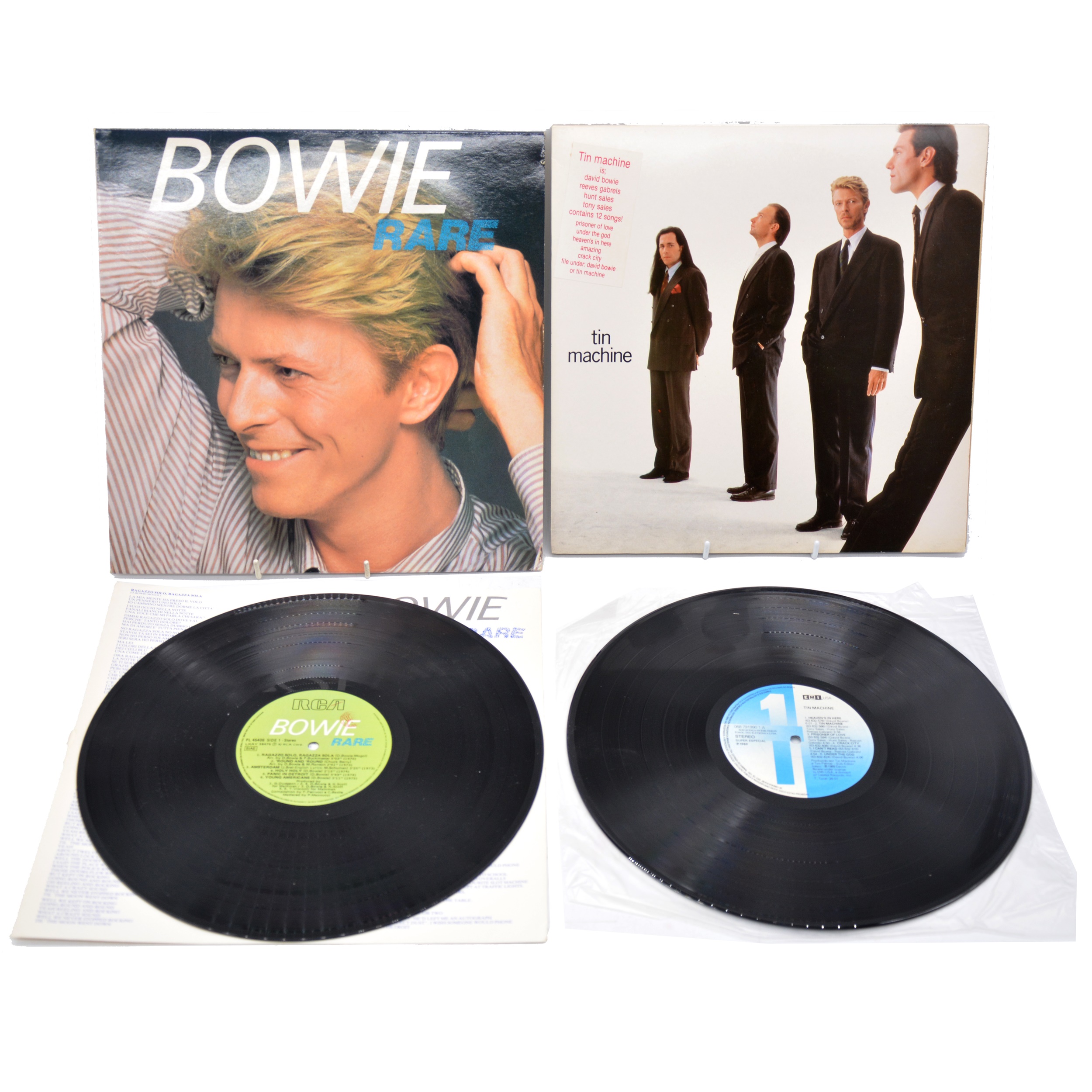 Lot 85 - Seven David Bowie LP vinyl records including
