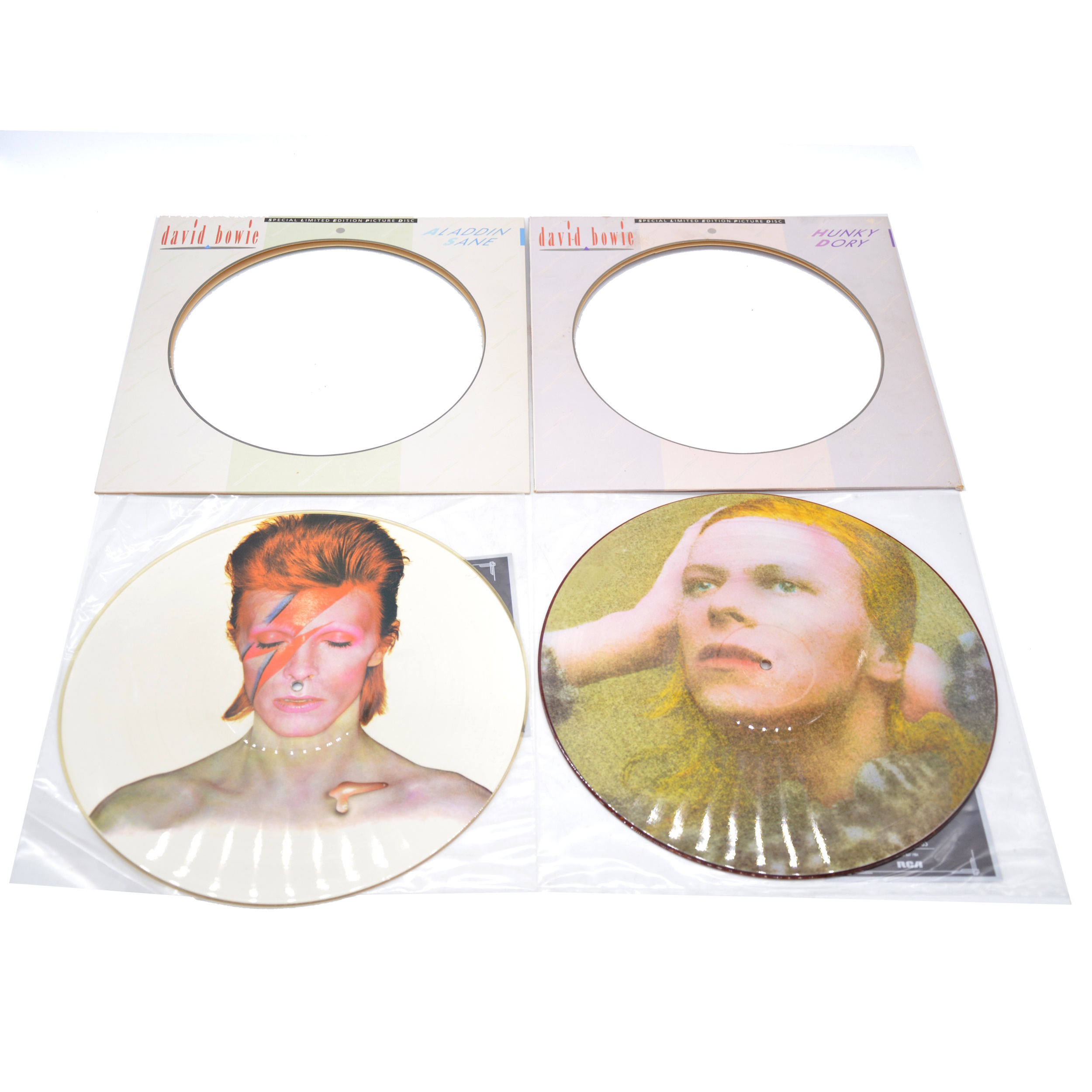 Lot 93 - David Bowie LP vinyl records, five RCA