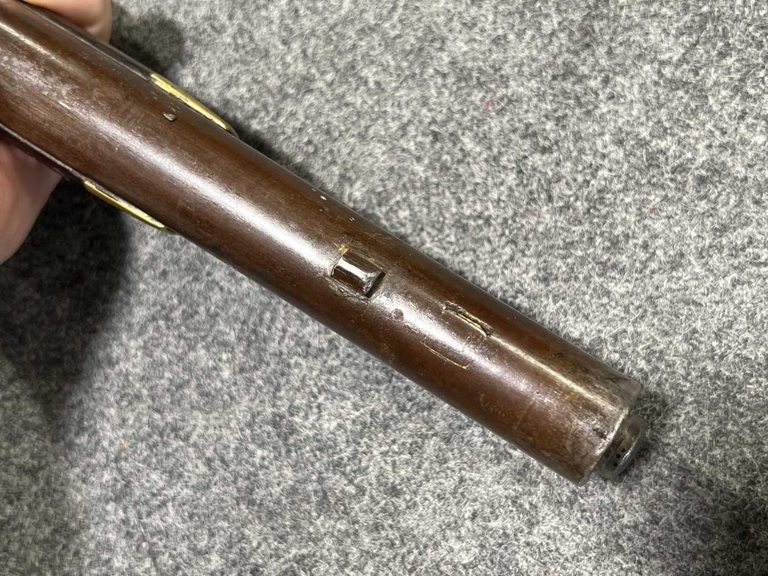 Lot 178 - "Brown Bess" type flintlock musket,