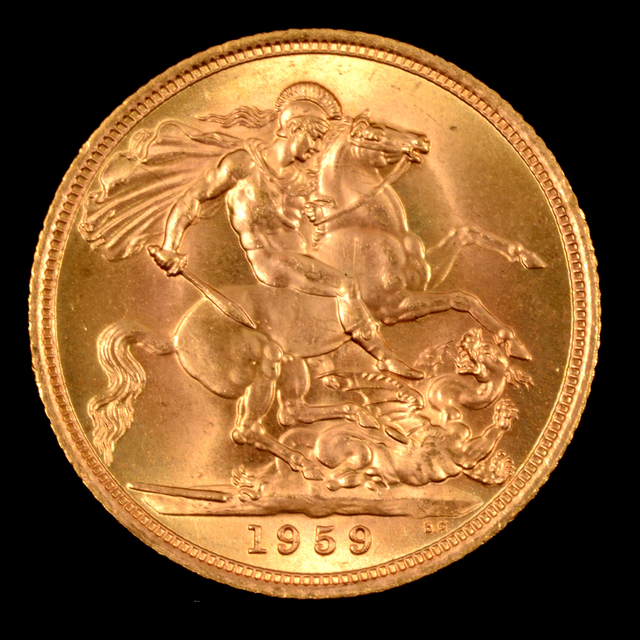 Lot 234 - Elizabeth II gold Sovereign coin,
