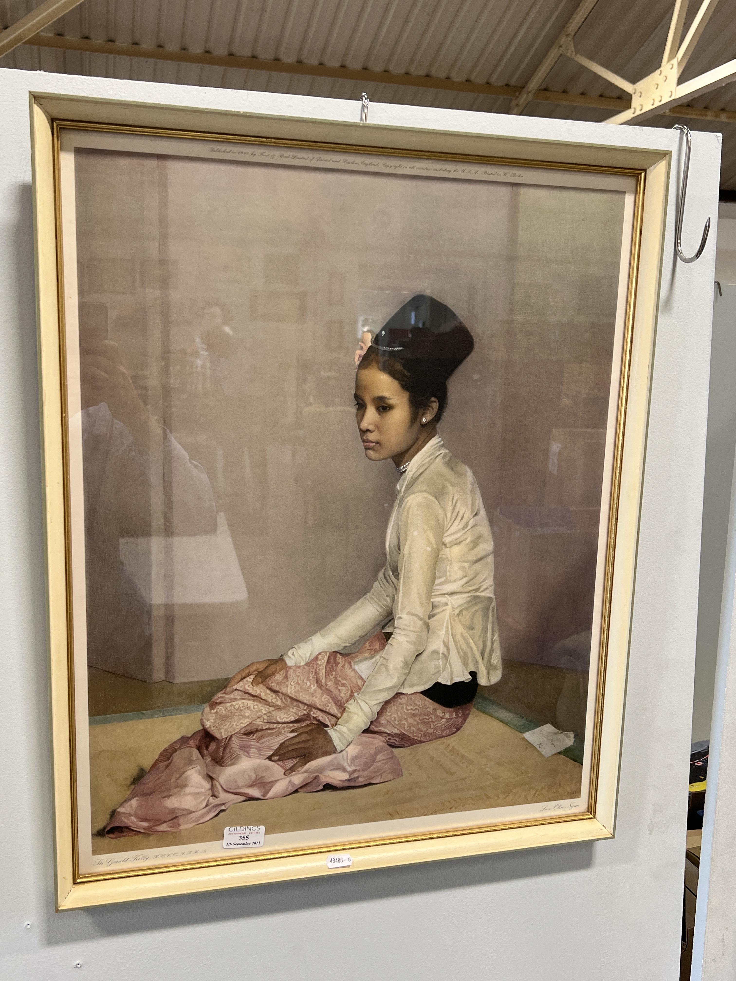 Lot 355 - After Sir Gerald Kelly, Portrait of the