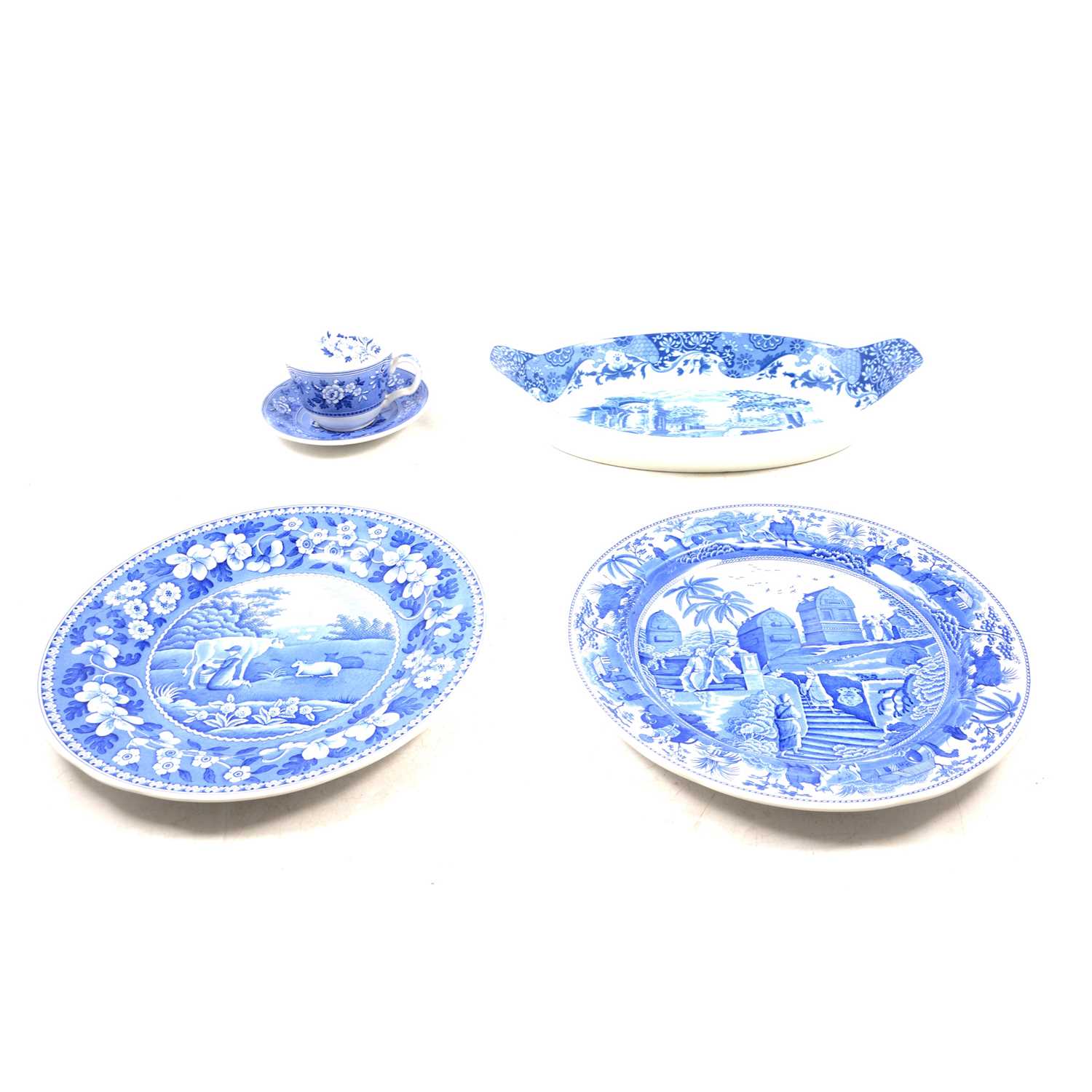 Lot 26 - Spode blue and white transfer ware, The Blue
