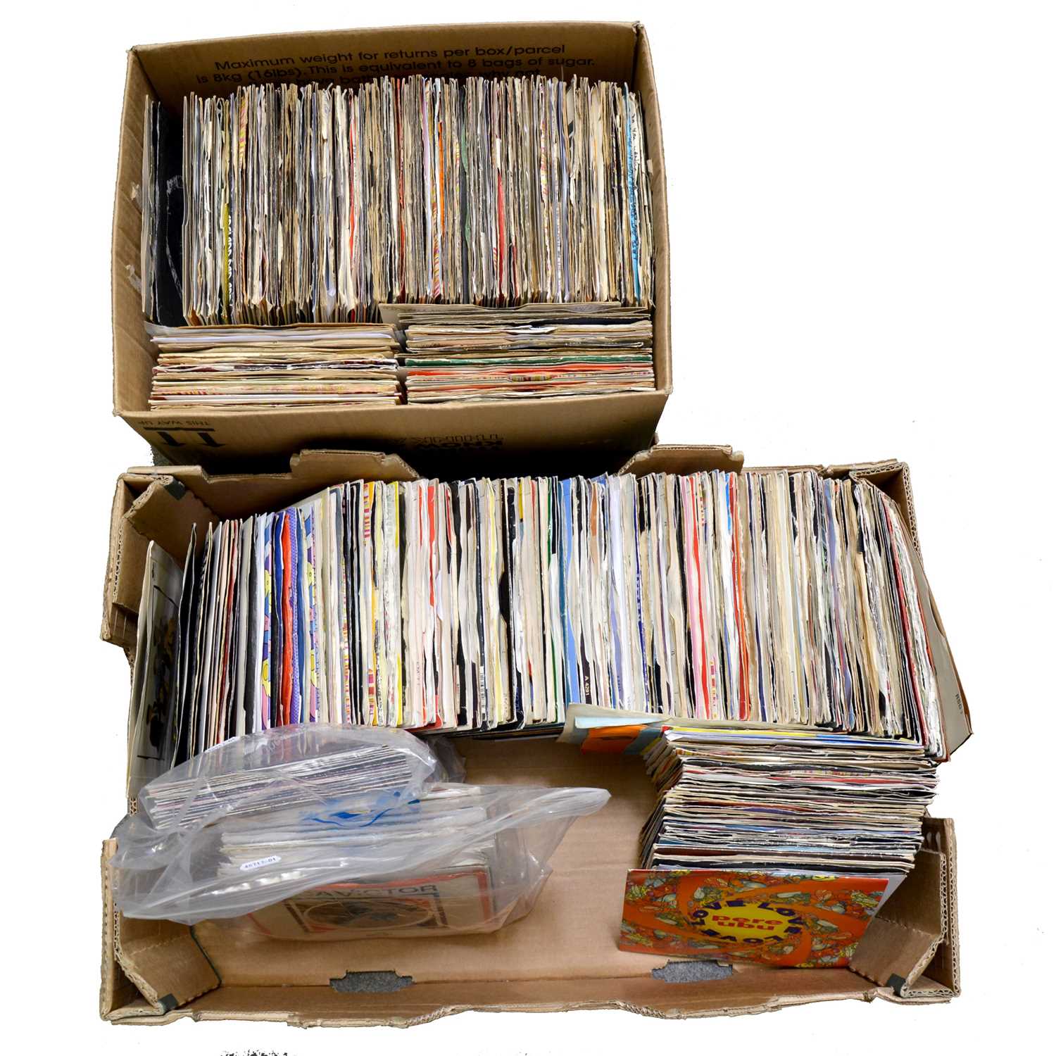 Lot 161 - 7" single vinyl records, 1970s, 1980s and