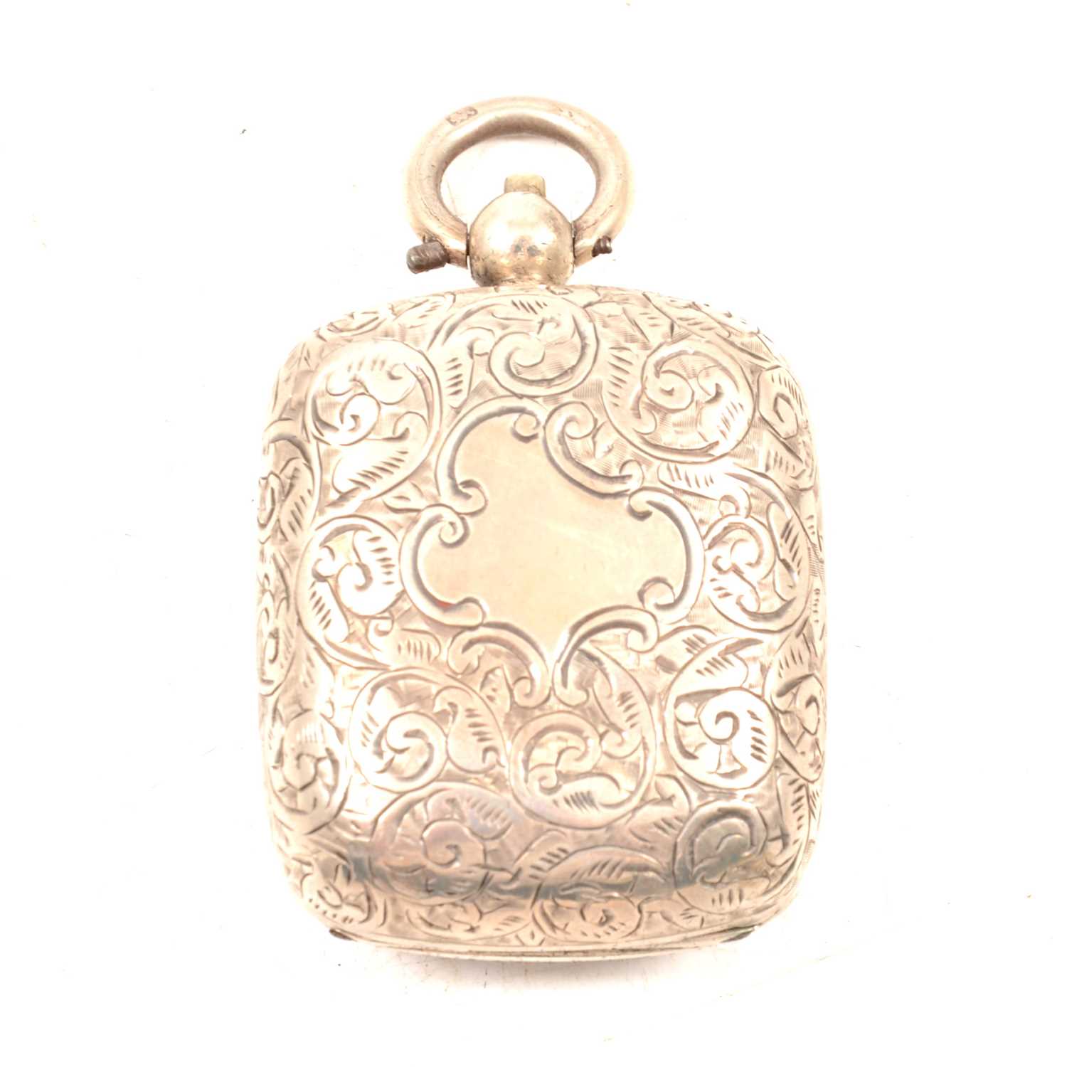 Lot 291 - Edward VII silver Sovereign coin case,