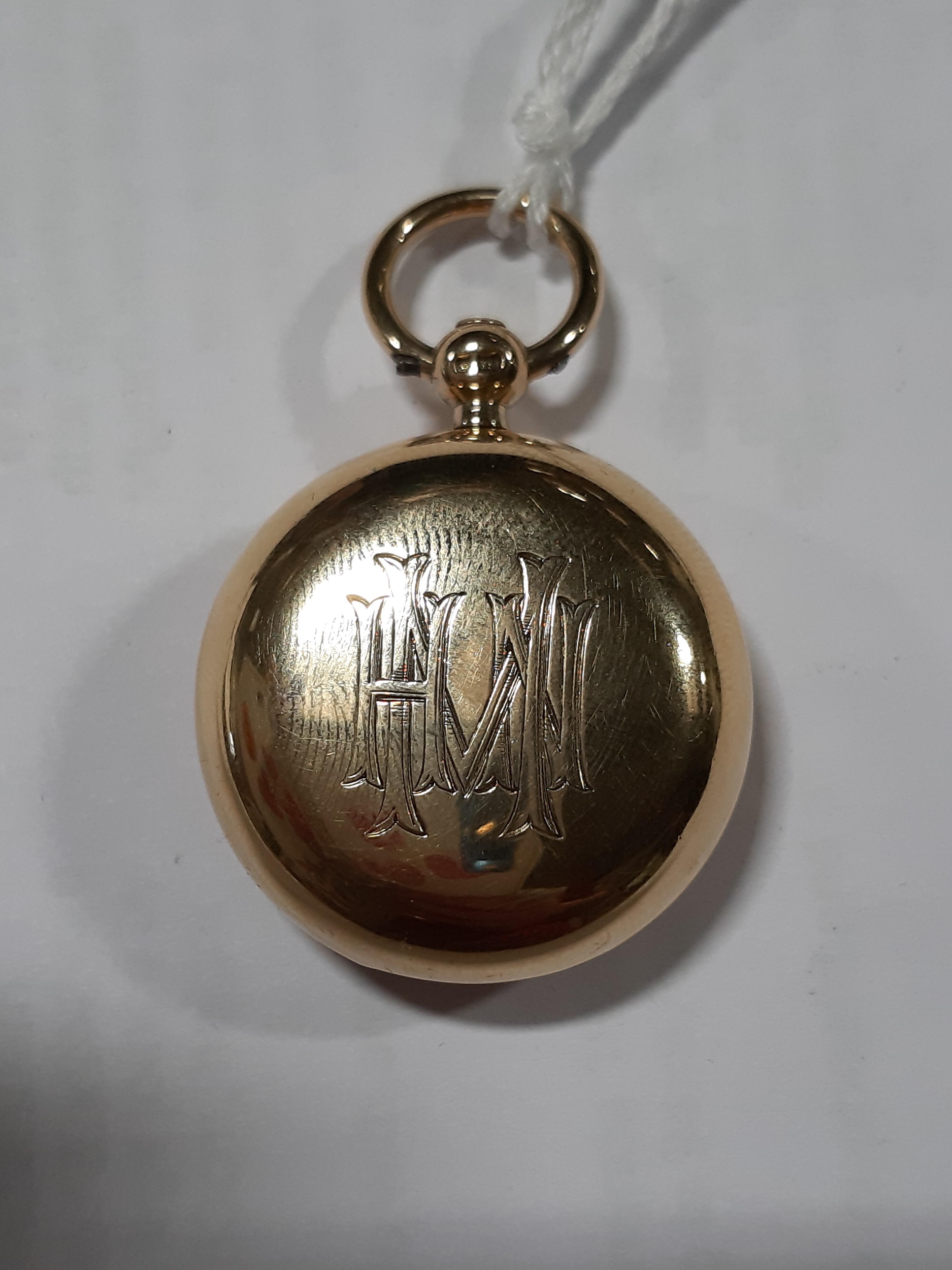 Lot 319 - George V 18ct gold Sovereign coin case,