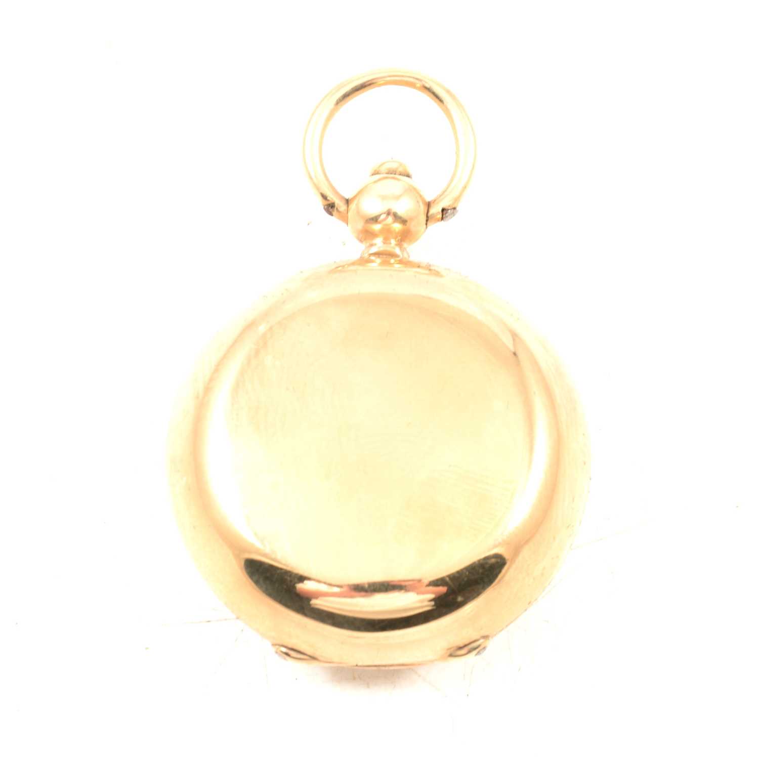 Lot 322 - Edward VII 9ct gold Sovereign coin case,