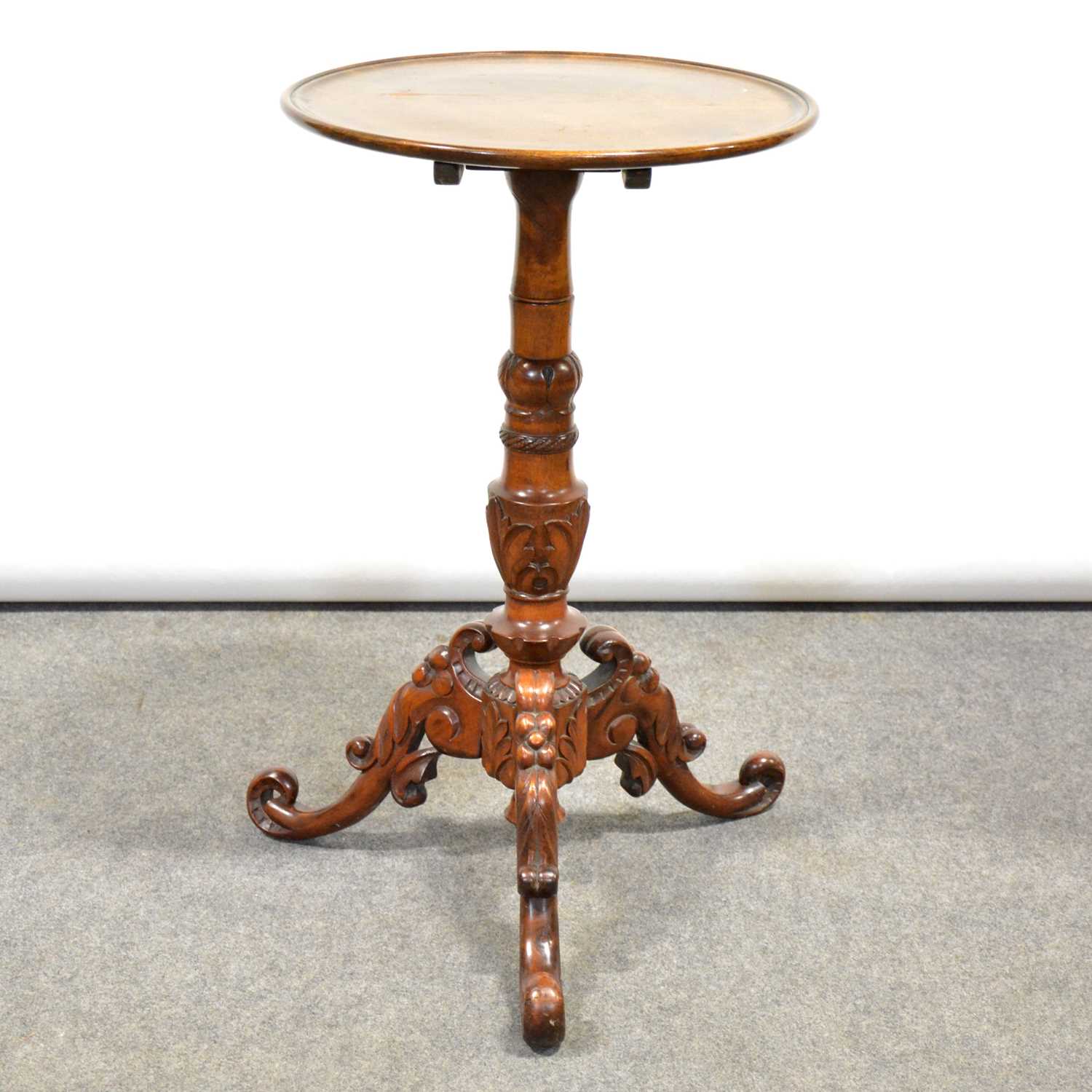 Lot 426 - Victorian walnut table,