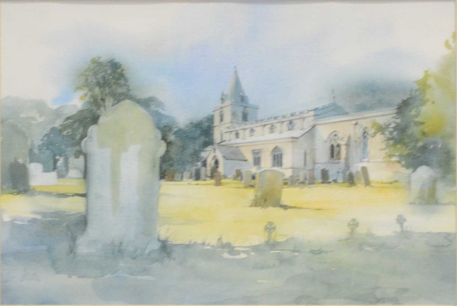 Lot 290 - Four Peter Robinson watercolours; and David