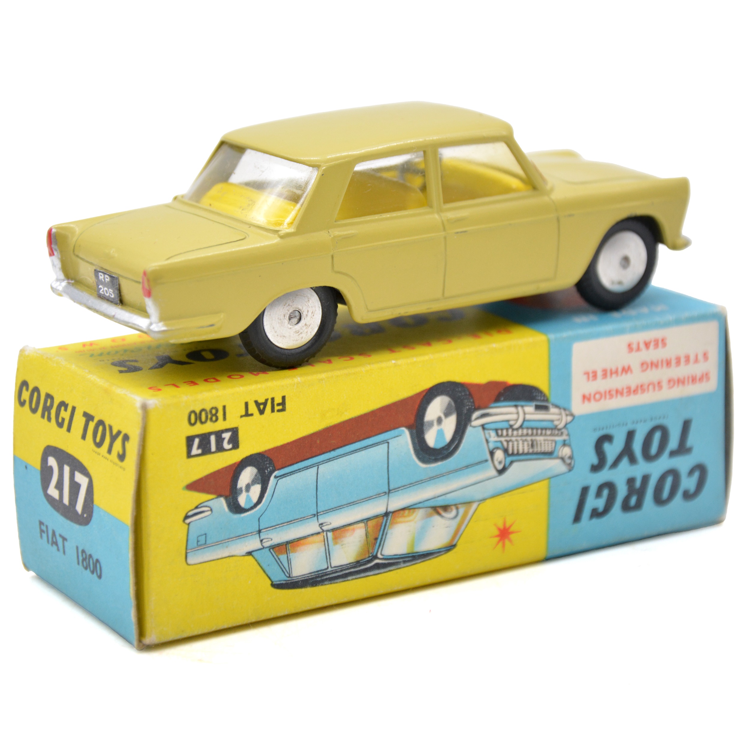 Lot 128 - Corgi Toys die-cast vehicle, model 217 Fiat