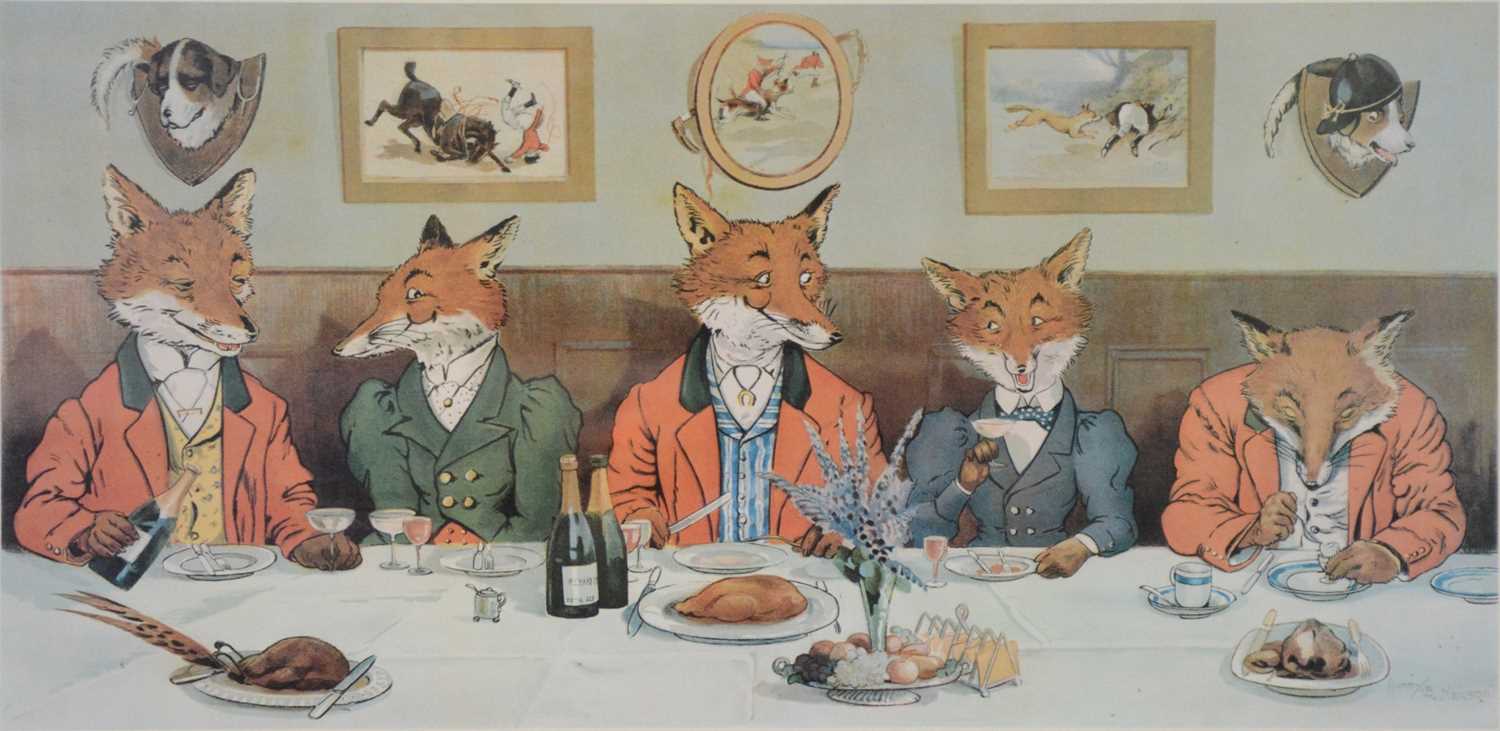 Lot 270 - Harry B Neilson, Hunt Breakfast,