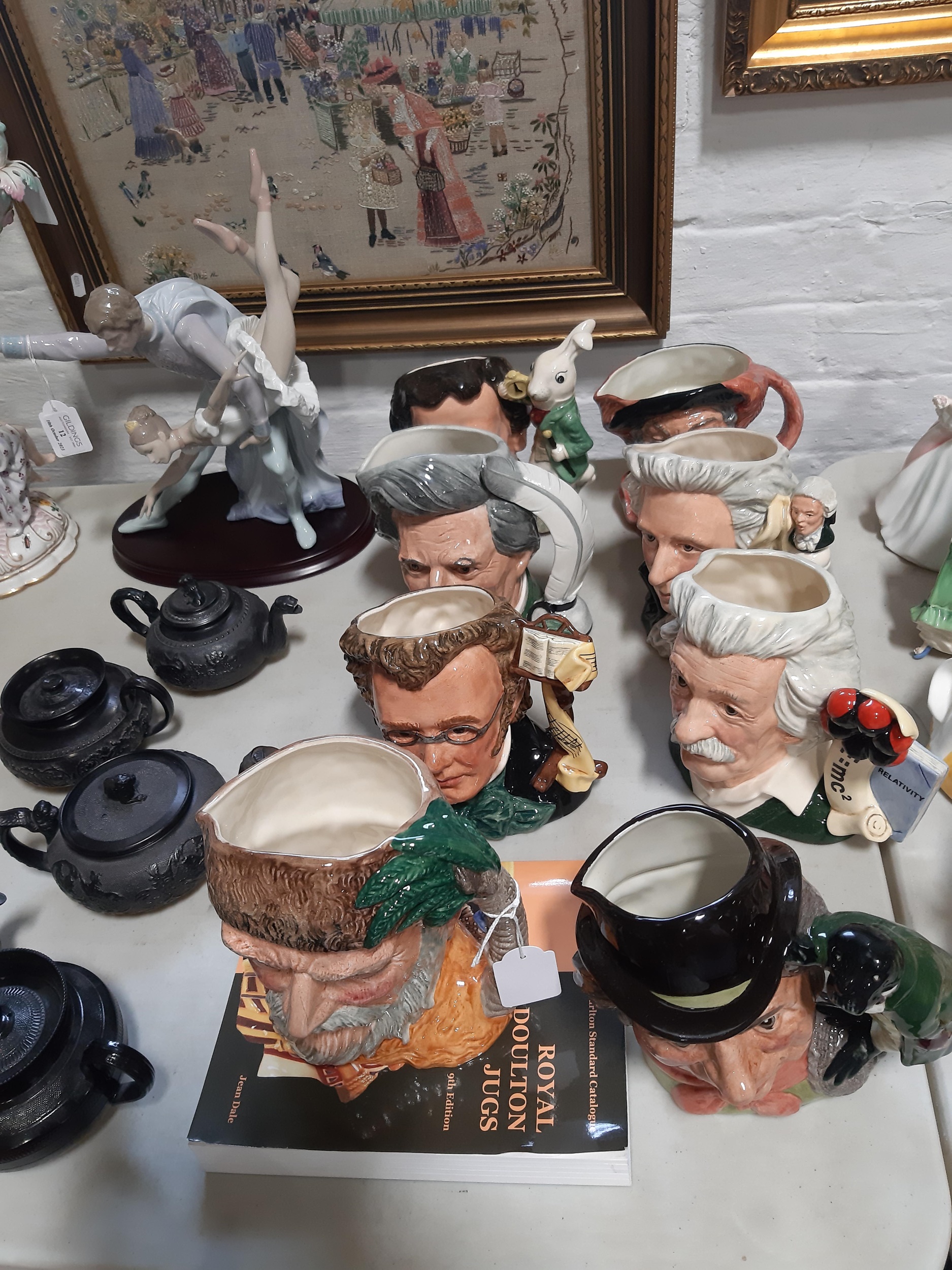 Lot 14 - Collection of Royal Doulton character jugs,