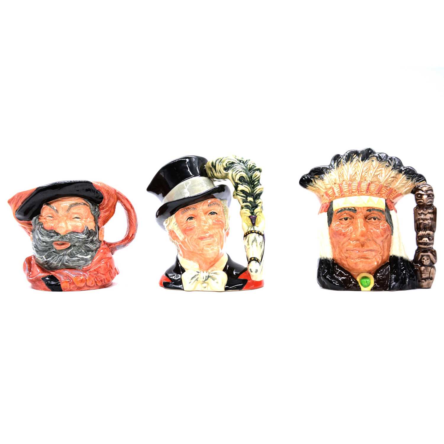 Lot 28 - Collection of Royal Doulton character jugs,