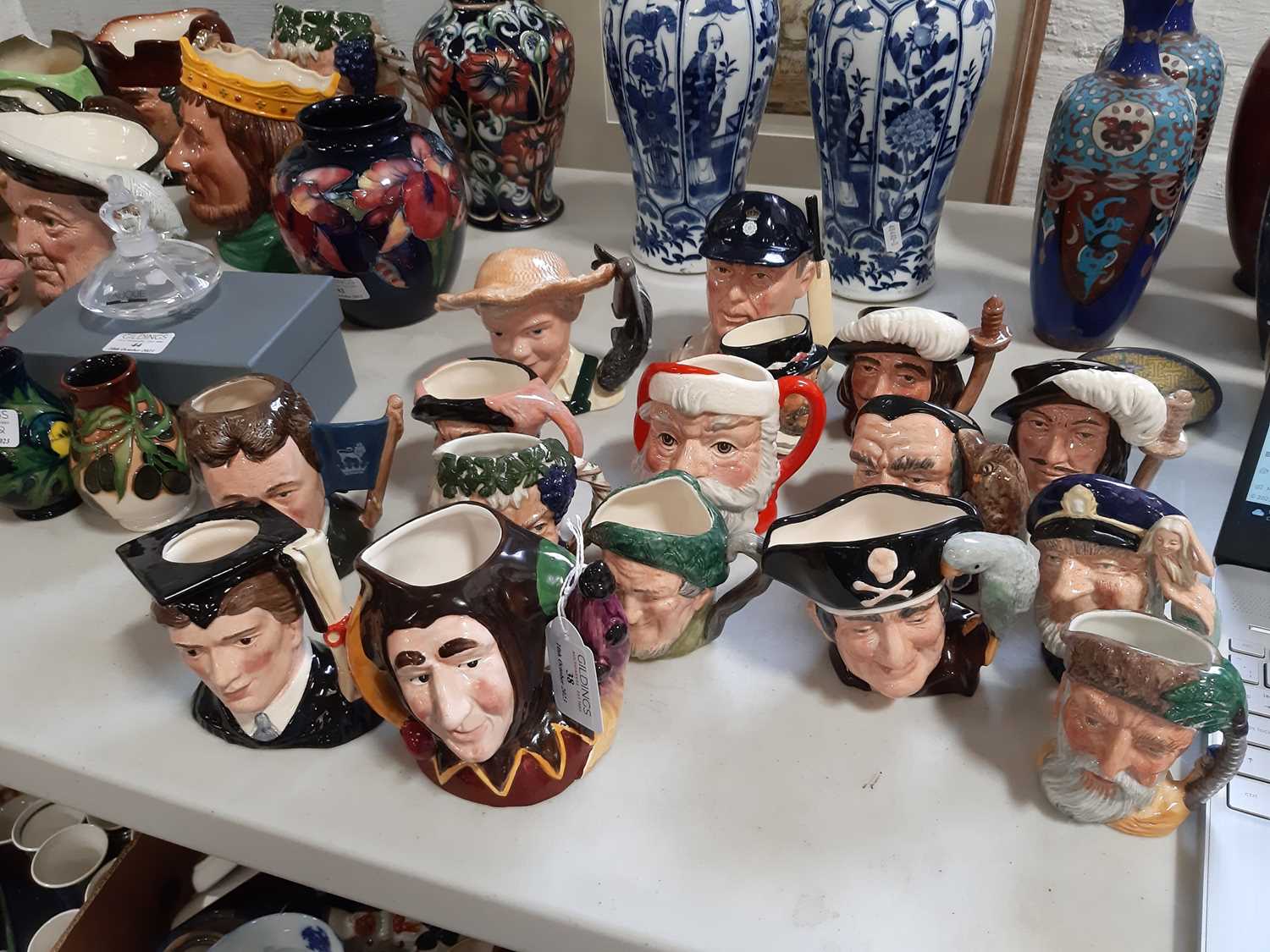 Lot 38 - Collection of Royal Doulton character jugs,