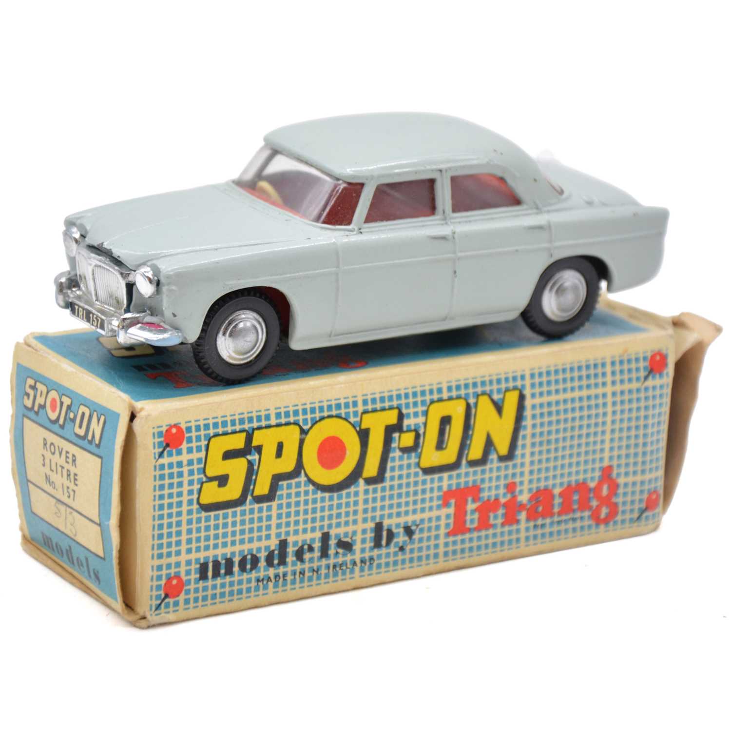 Lot 89 - Tri-ang Spot-on Toy model 157 Rover 3 Litre,