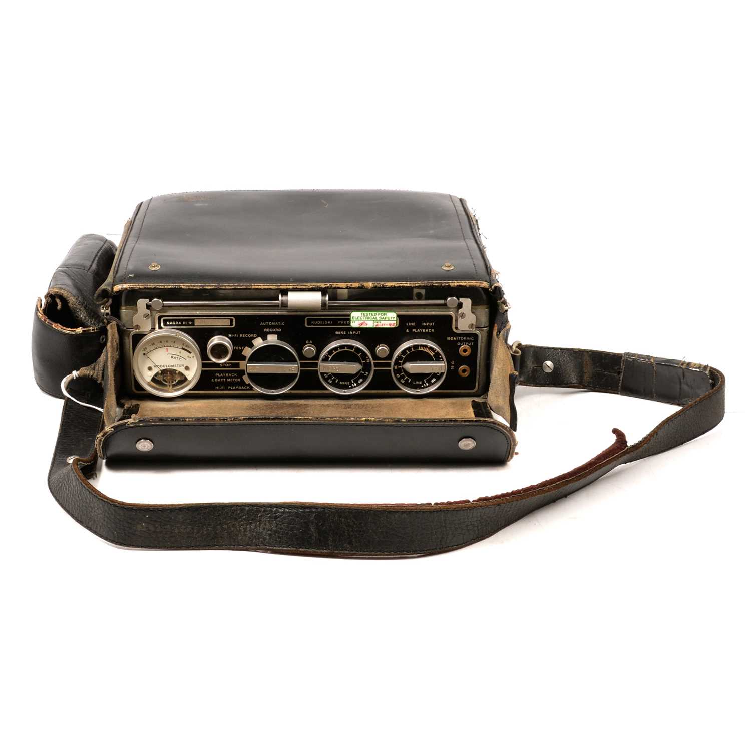Lot 203 - Nagra III sound recorder.