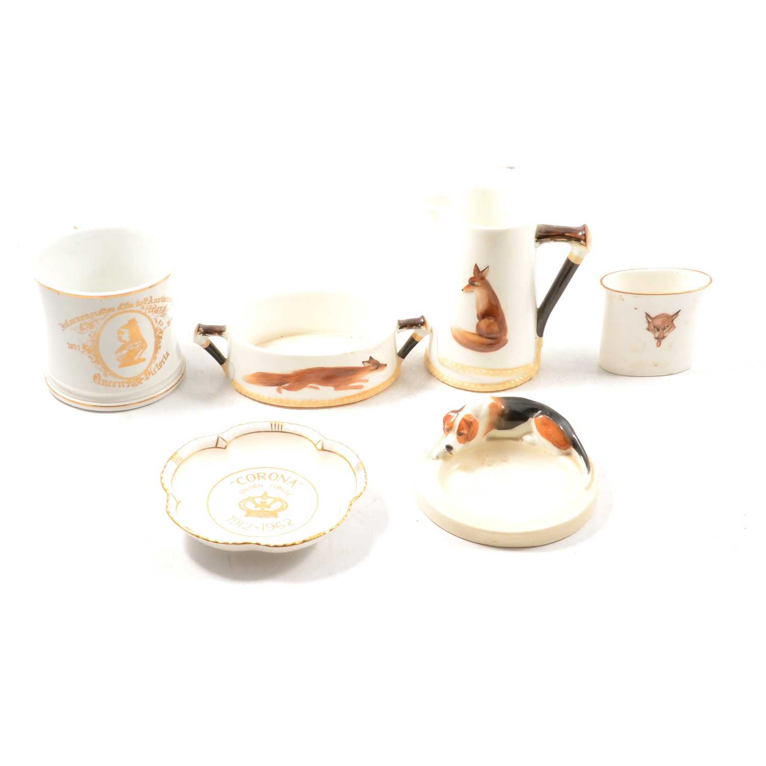 Lot 28 - Royal Doulton Reynard the Fox jug and bowl,