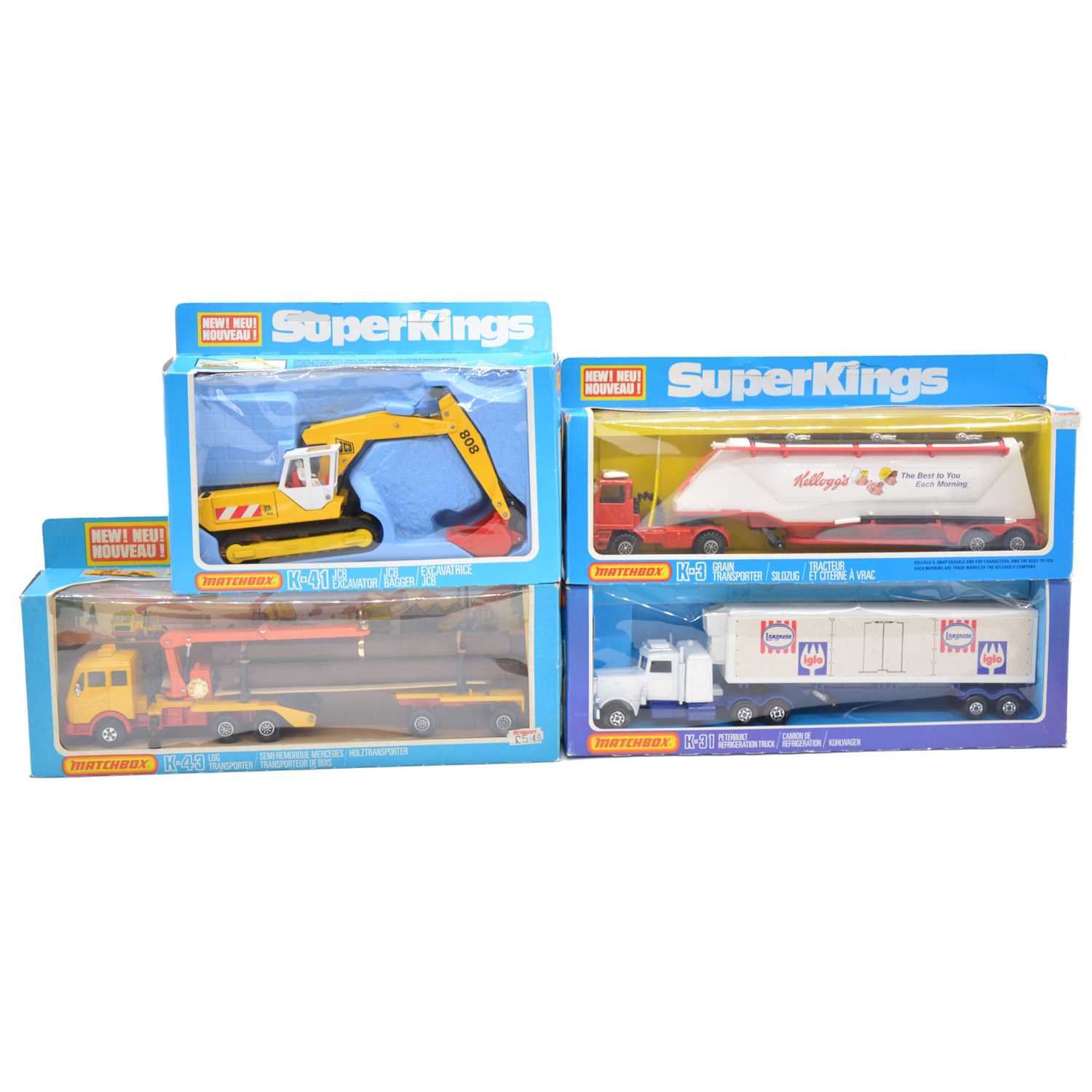 Lot 183 - Matchbox SuperKings models, four including K-