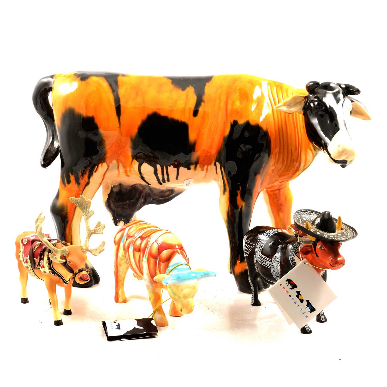 Lot 105 - Collection of modern Cow Parade collectable