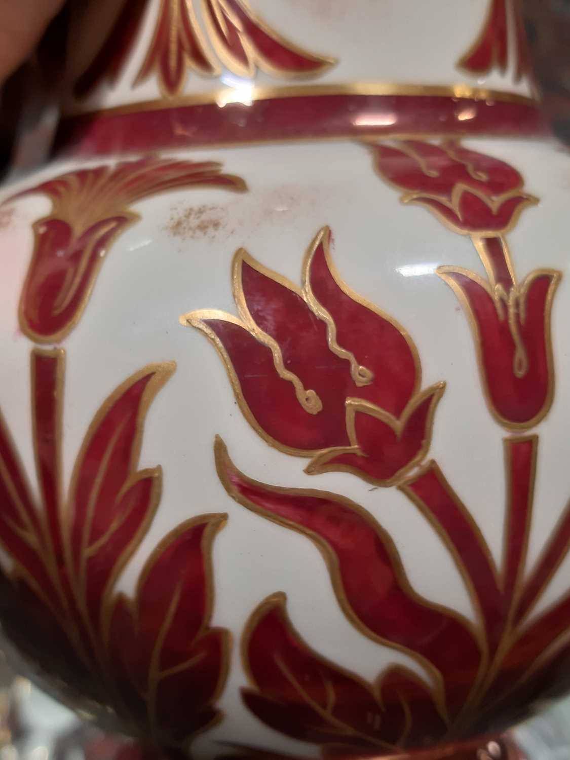 Lot 19 - Doulton Burslem Faience 'Art Ware' vase,