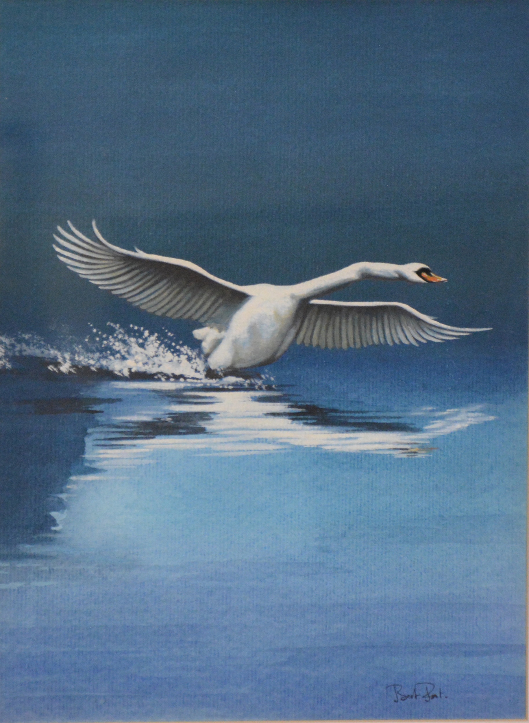 Lot 371 - Bert Post, three watercolours,