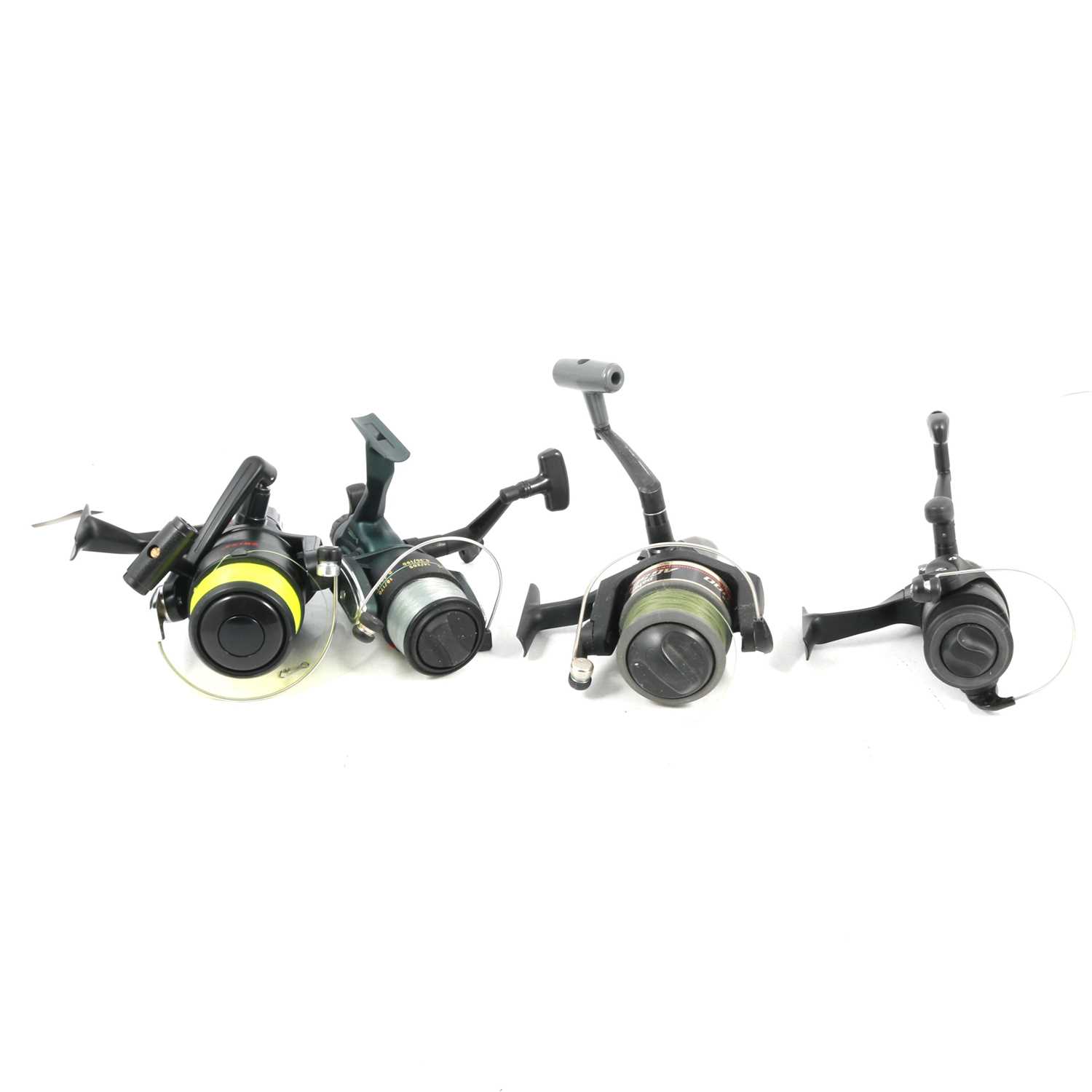 Lot 233 - Quantity of nine fishing spinning reels,