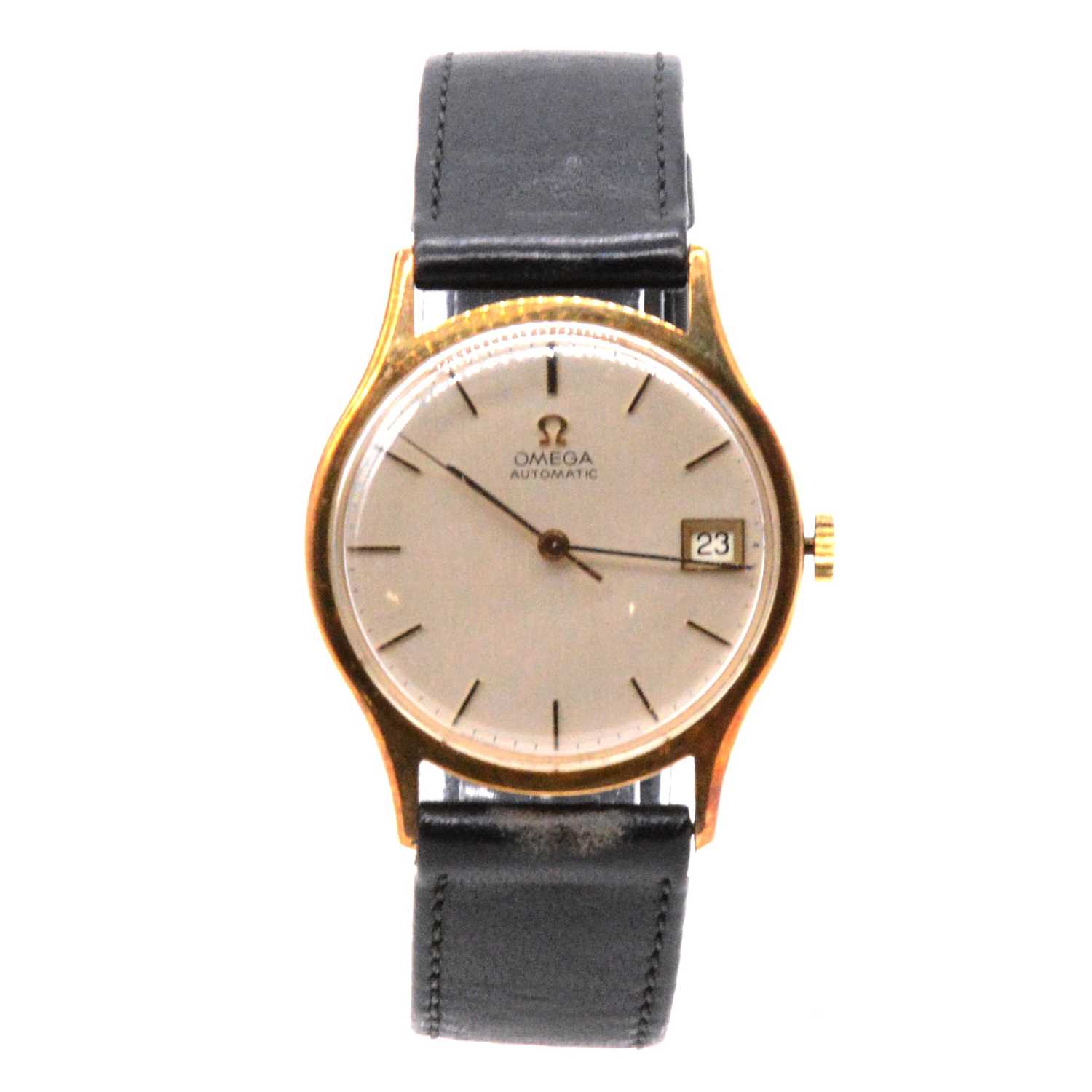 Lot 388 - Omega - a gentleman's 9 carat gold automatic