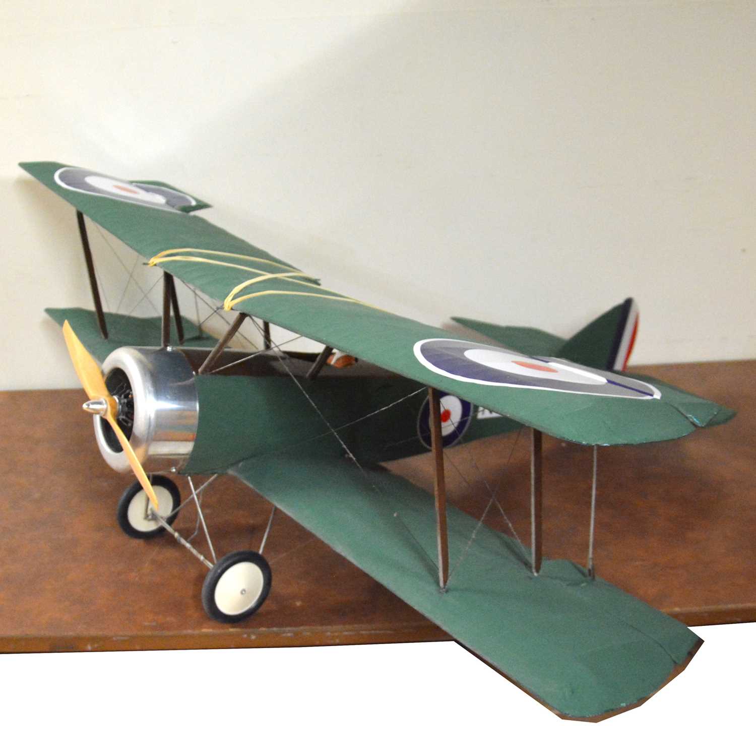 Lot 482 - Remote controlled Sopwith Camel scale model