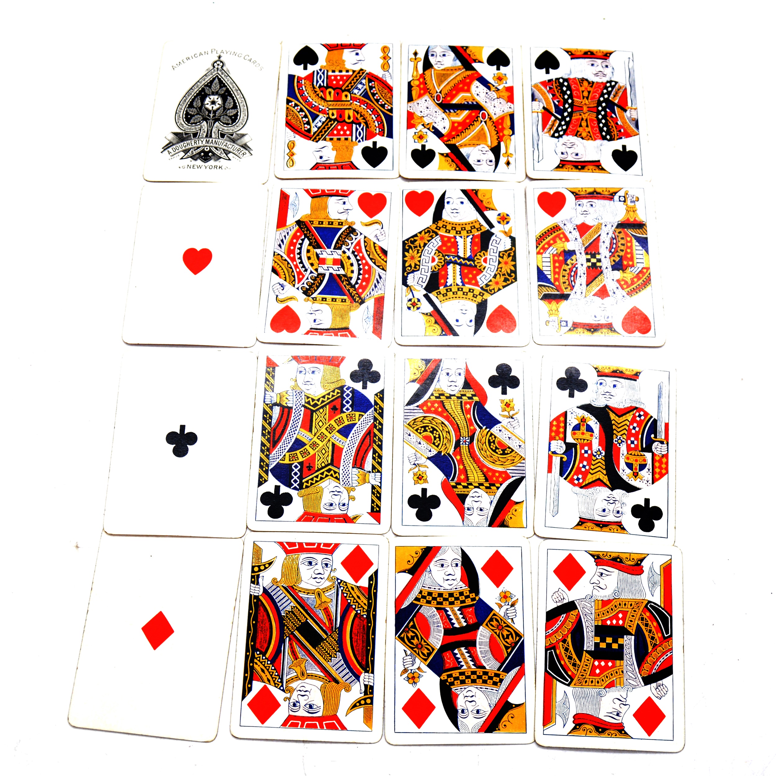 Lot 194 - Two vintage decks of playing cards,