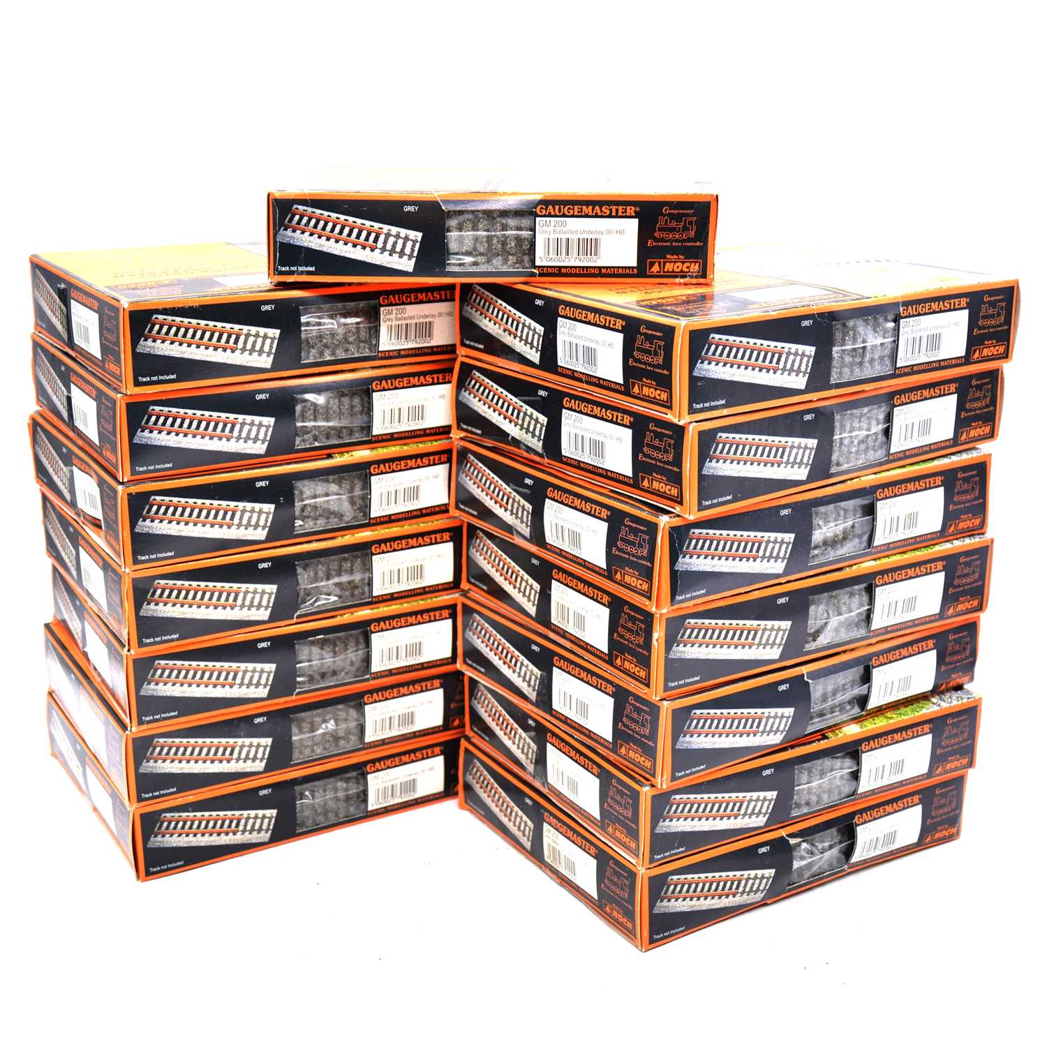 Lot 301 - Fifteen boxes of Gaugemaster OO gauge grey