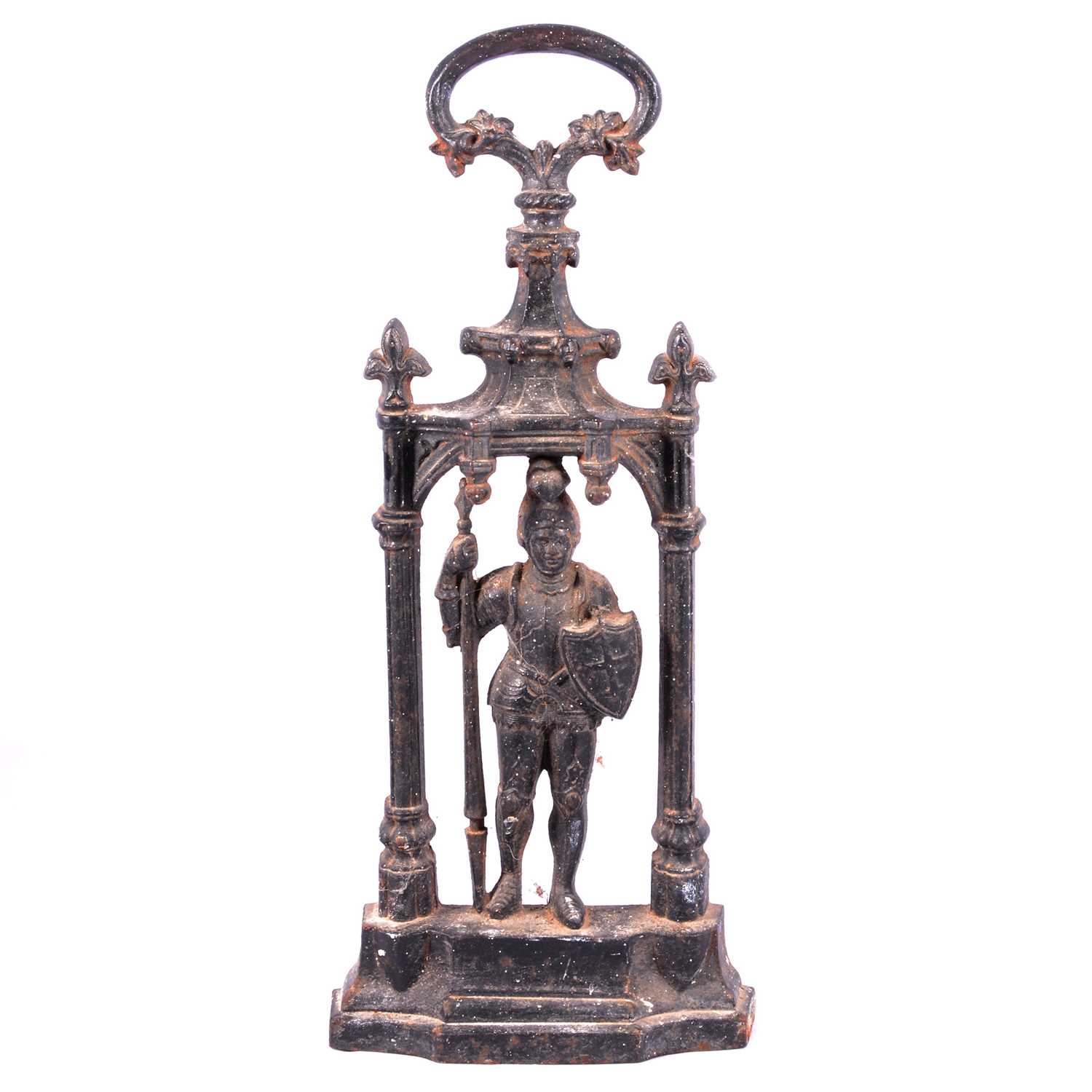 Lot 168 - Victorian cast iron door stop