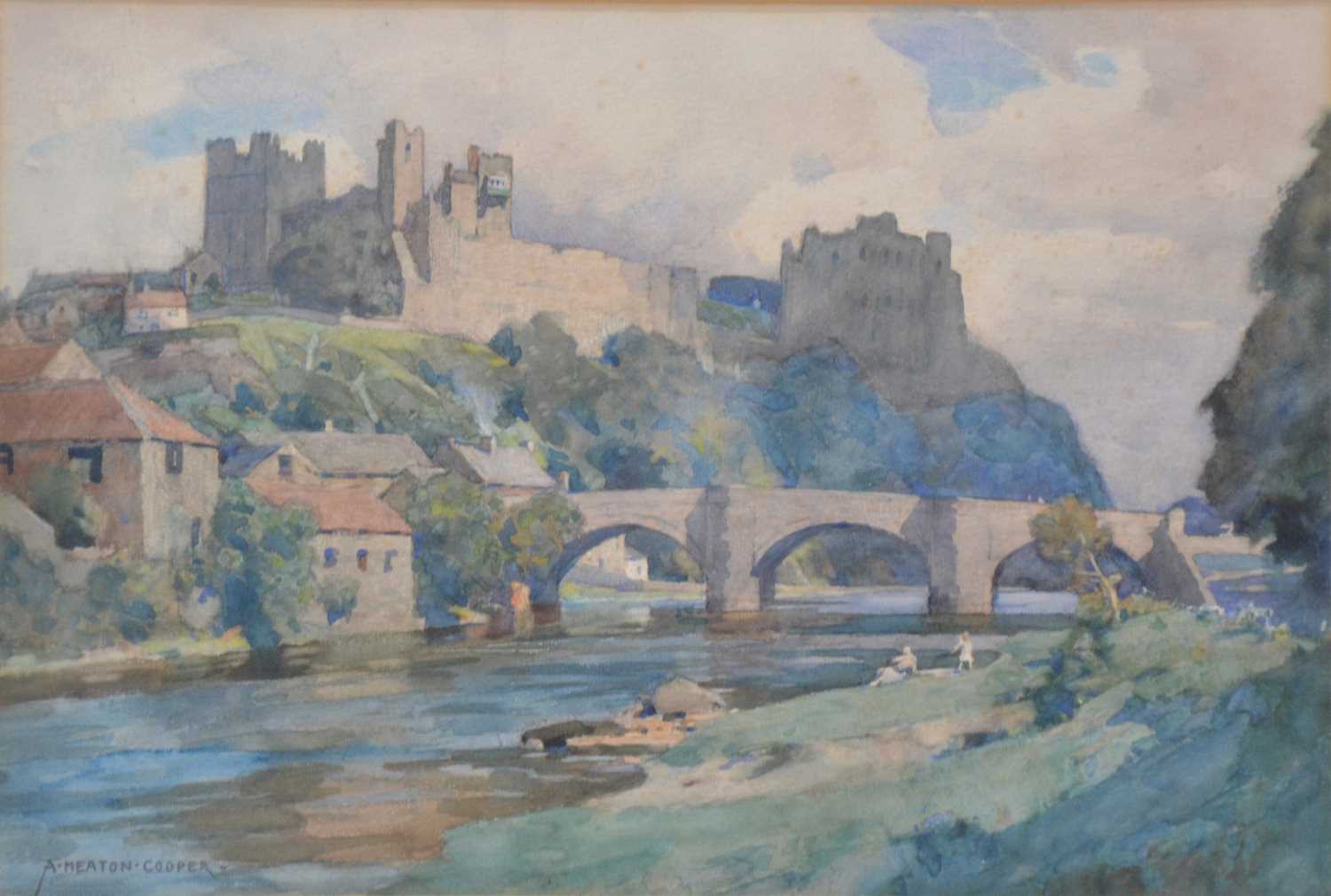 Lot 176 - Alfred Heaton-Cooper, Richmond Castle,