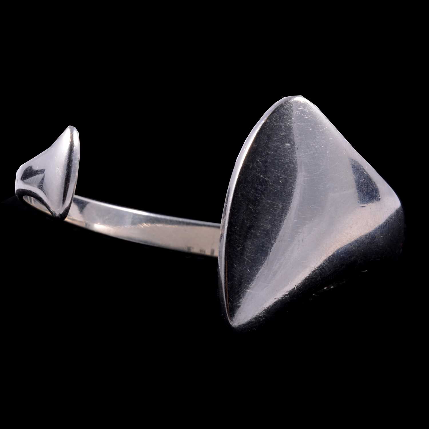 Lot 322 - Hans Hansen of Denmark - a silver bangle