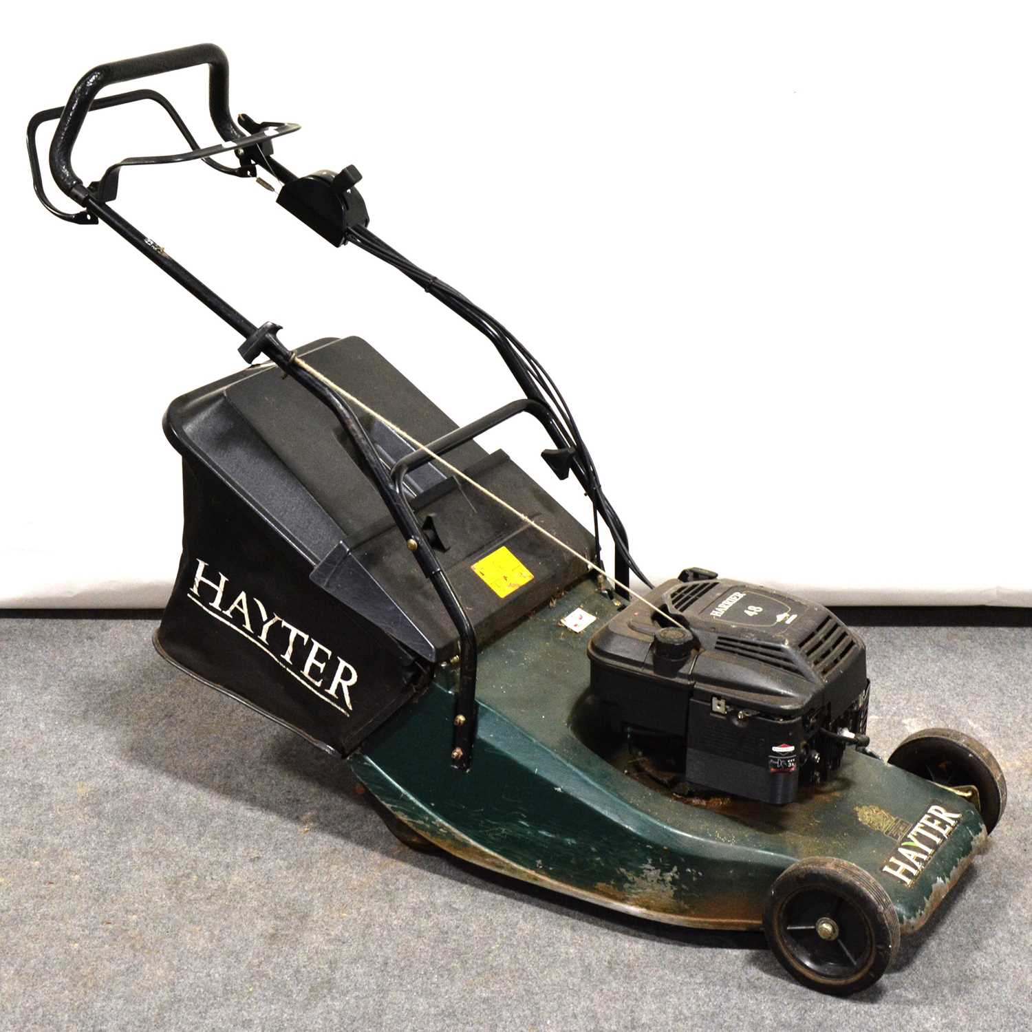 Lot 477 - Hayter Harrier 48 petrol lawnmower.