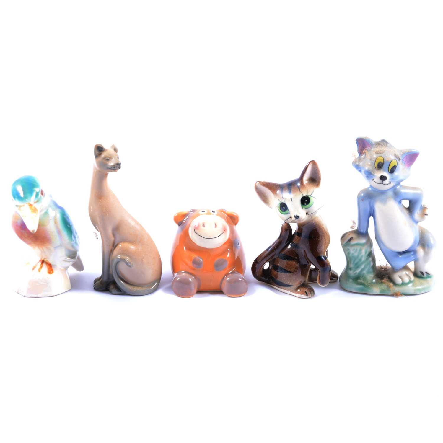 Lot 75 - Collection of small animal ornaments and