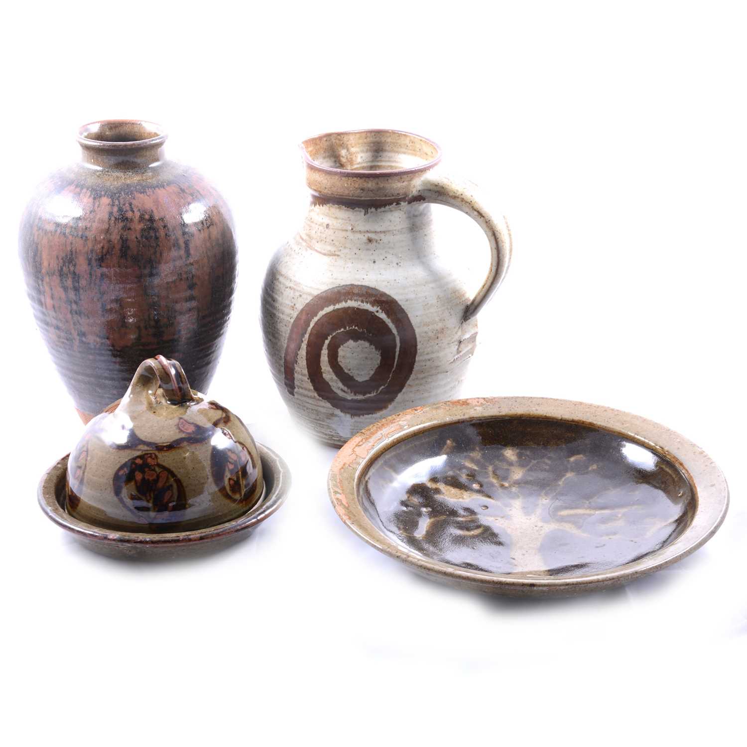 Lot 61 - Studio pottery vase by Vera Tollow, stoneware