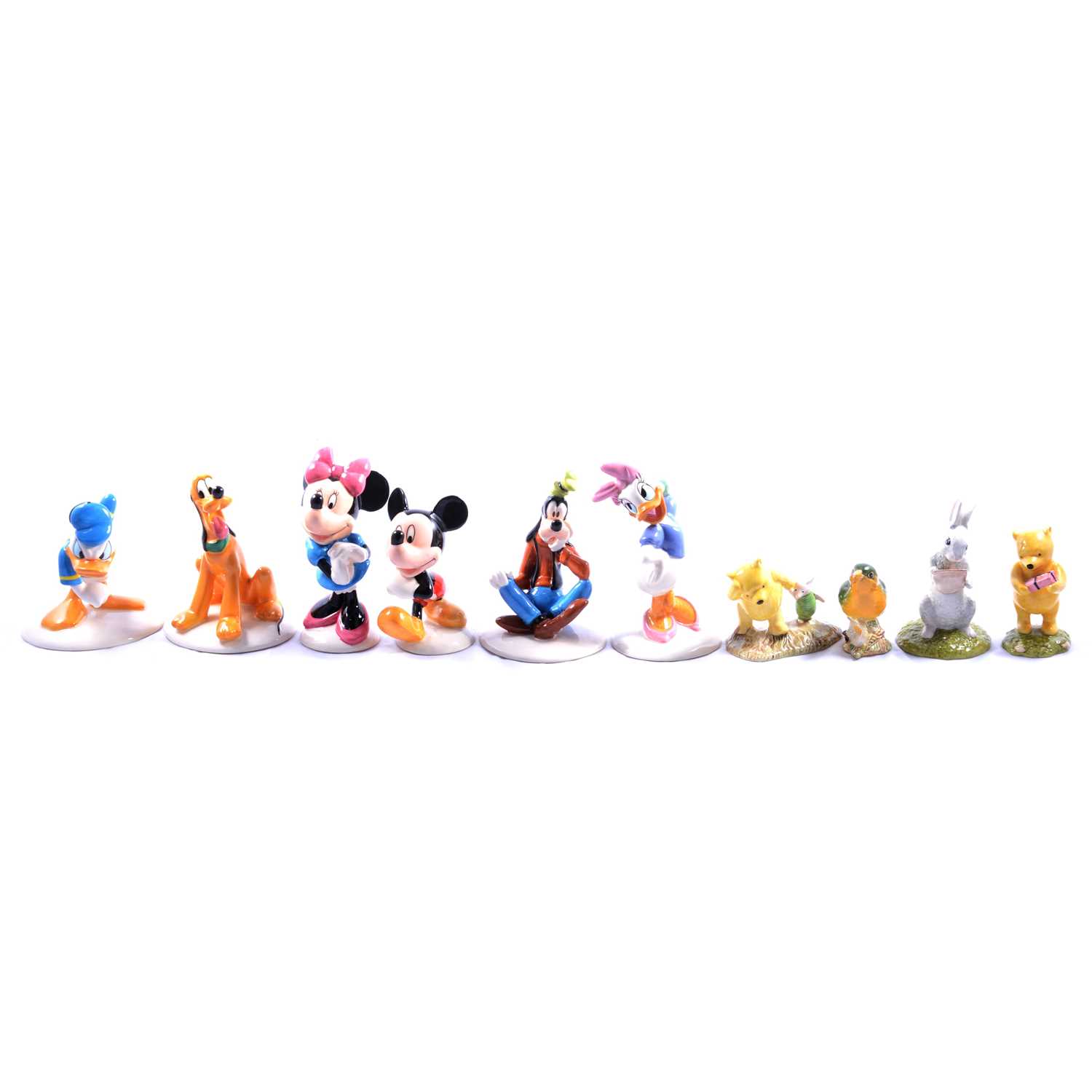 Lot 41 - Six Royal Doulton Mickey Mouse Collection