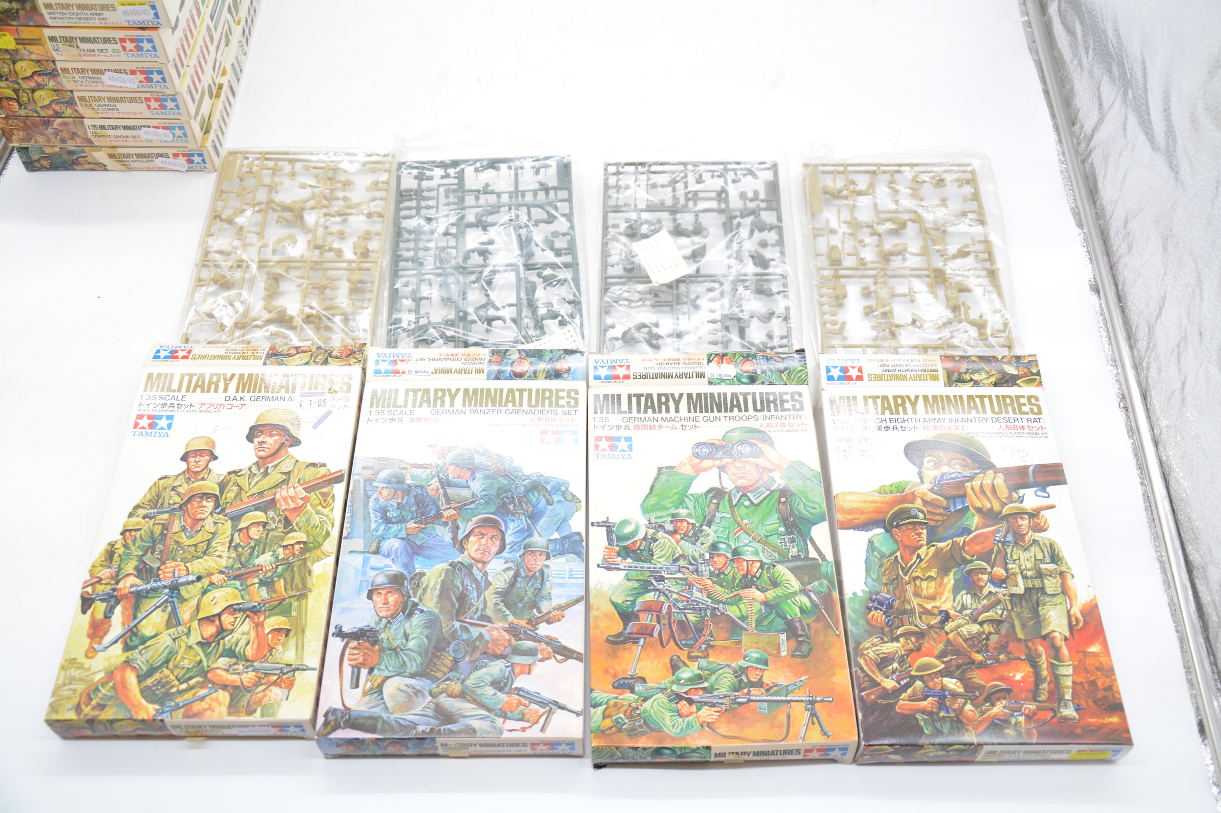 Lot 26 - Ten Tamiya 1/35 scale military figure sets,