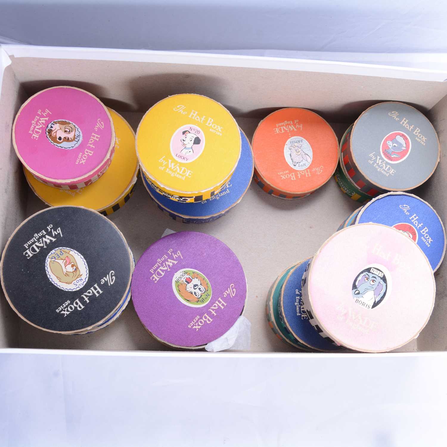 Lot 35 - Twenty Wade Hat Box figures in boxes,