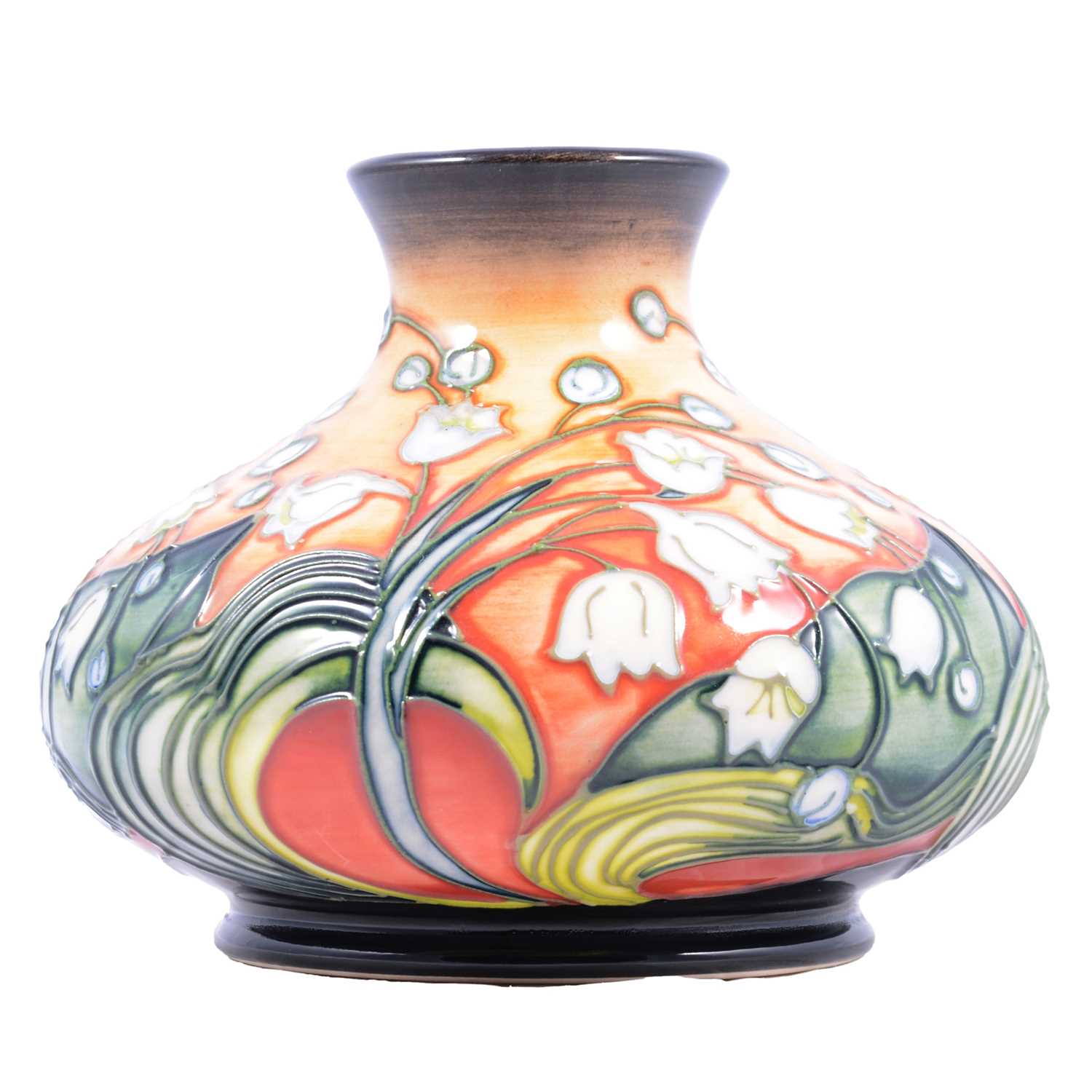 Lot 3 - Emma Bossons for Moorcroft Pottery, 'Lily of