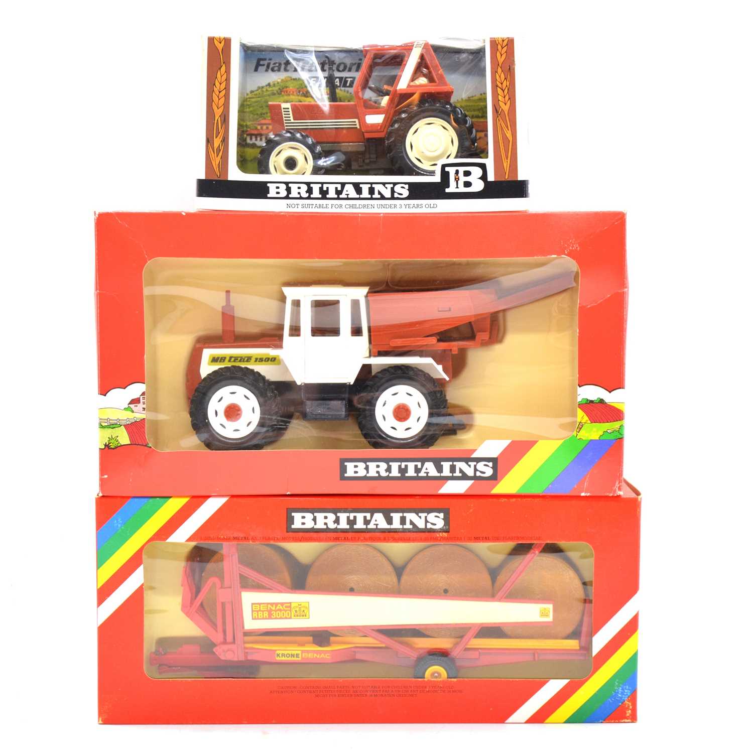 Lot 72 - Three Britains farm models, 9528, 9597, 9534,