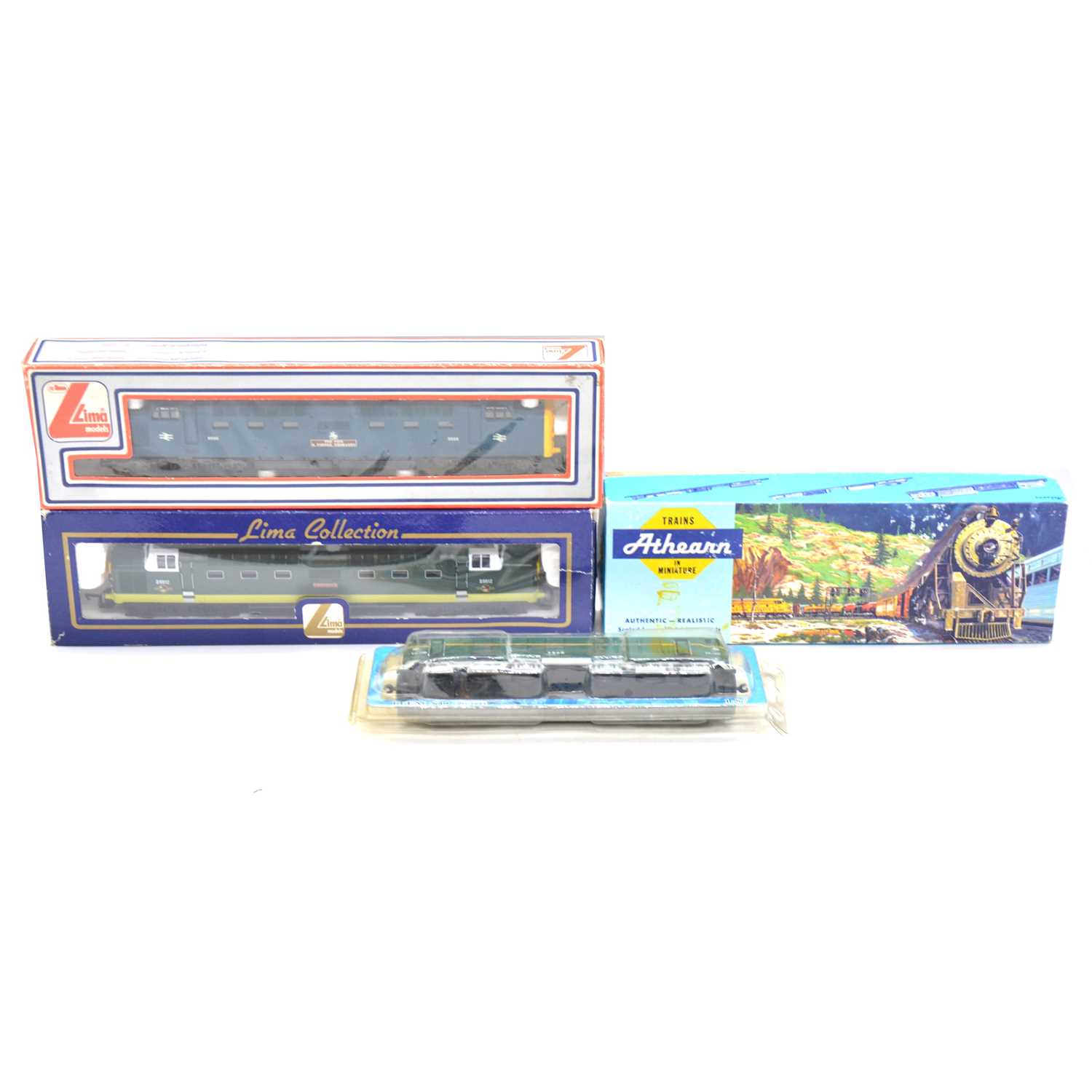 Lot 481 - Four OO/HO gauge diesel locomotives,
