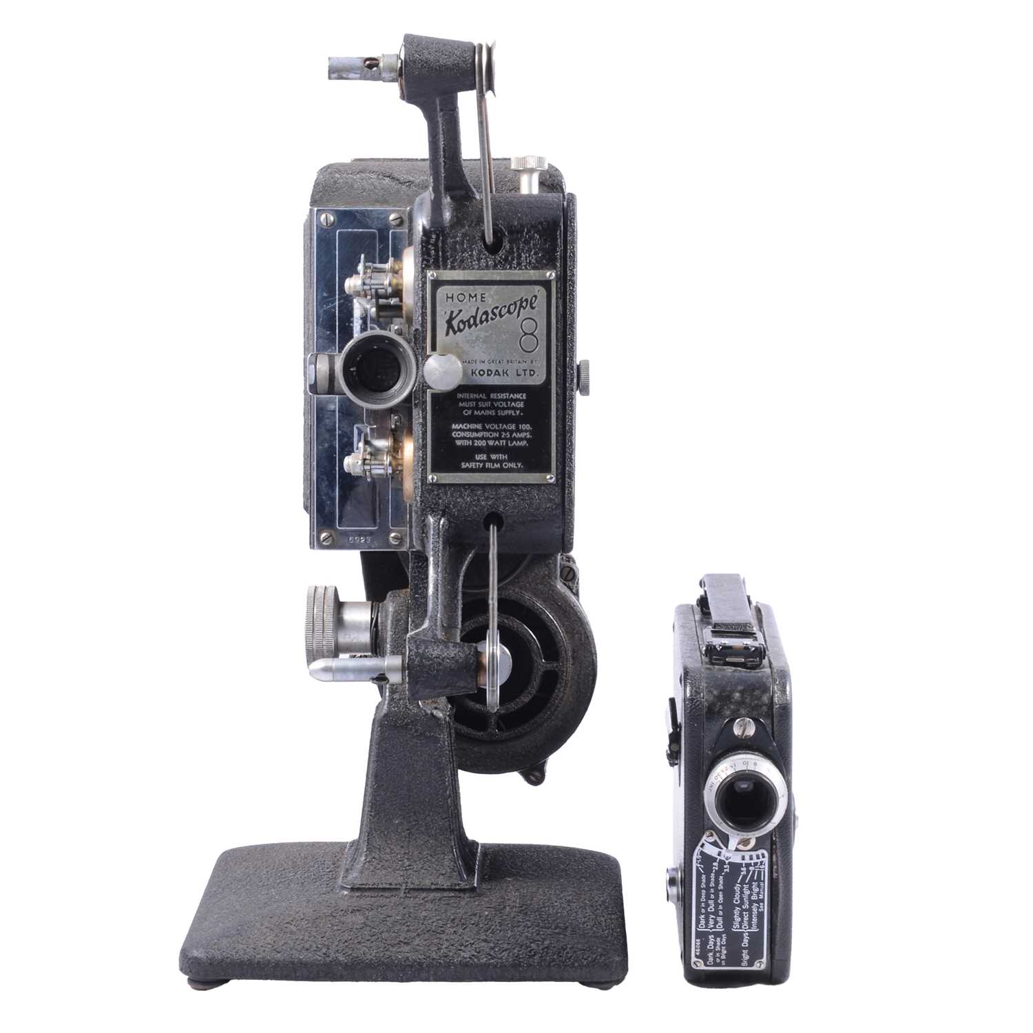 Lot 133 - Kodak Home 'Kodascope' projector, and a Cine