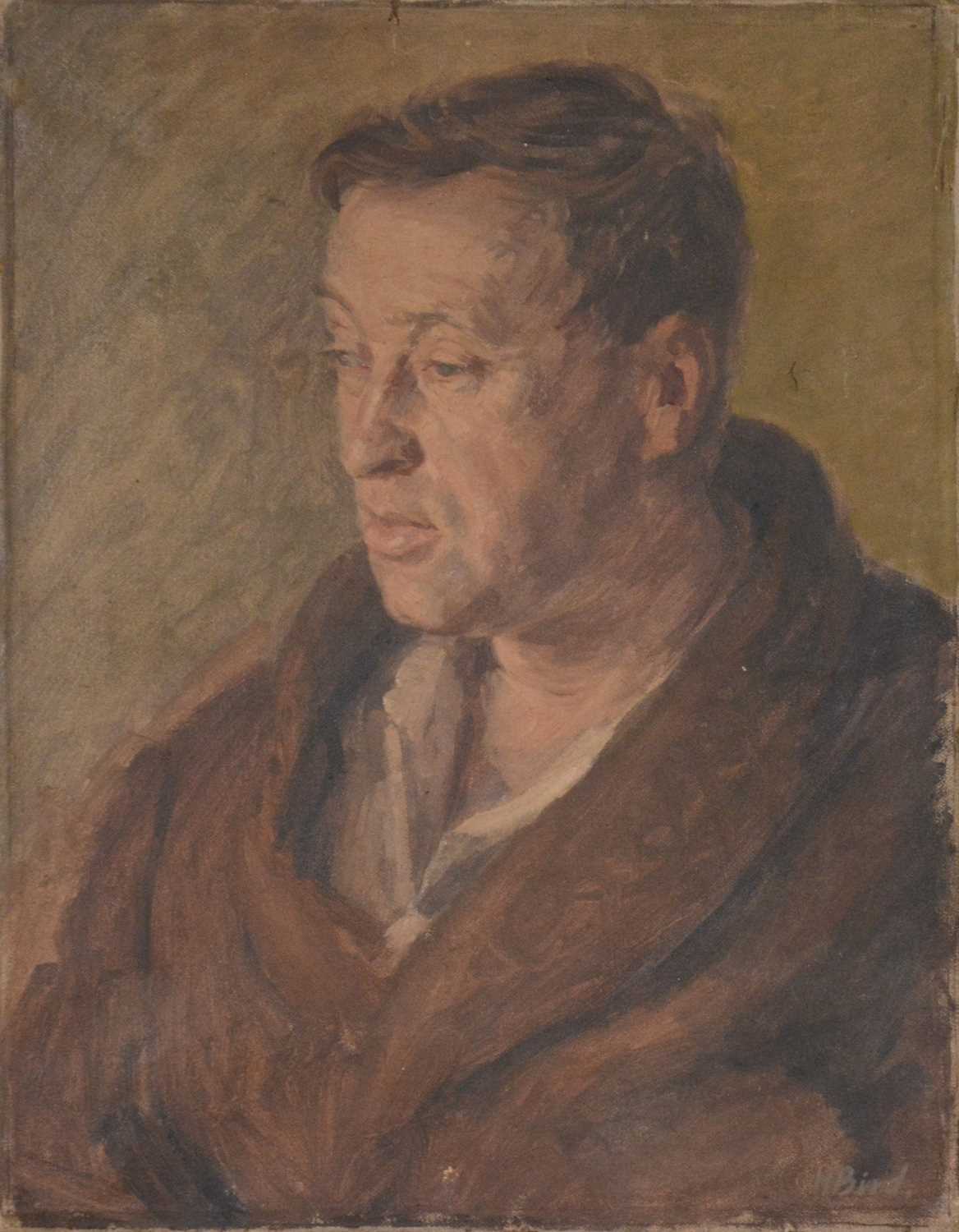 Lot 189 - Henry Bird, Three portraits and a printed